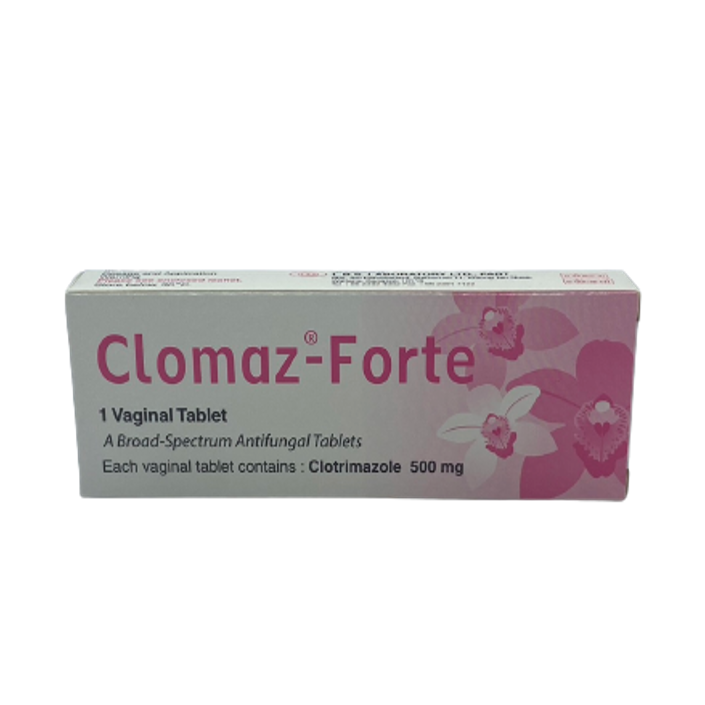Clomaz-Forte vaginal tablets 500mg LBS (Box/1s) - Buymed Thailand ...
