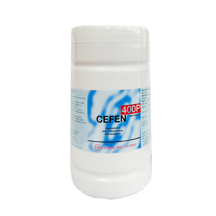 Cefen 400P (Pink) 400mg CPL (Bottle/1000s) - Buymed Thailand - ซื้อยา ...