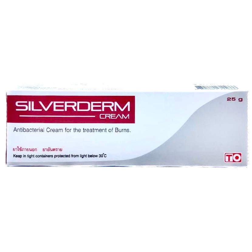Silverderm cream 1% T.O. (Tube/25g) - Buymed Thailand - ซื้อยาที่บายเมด ...