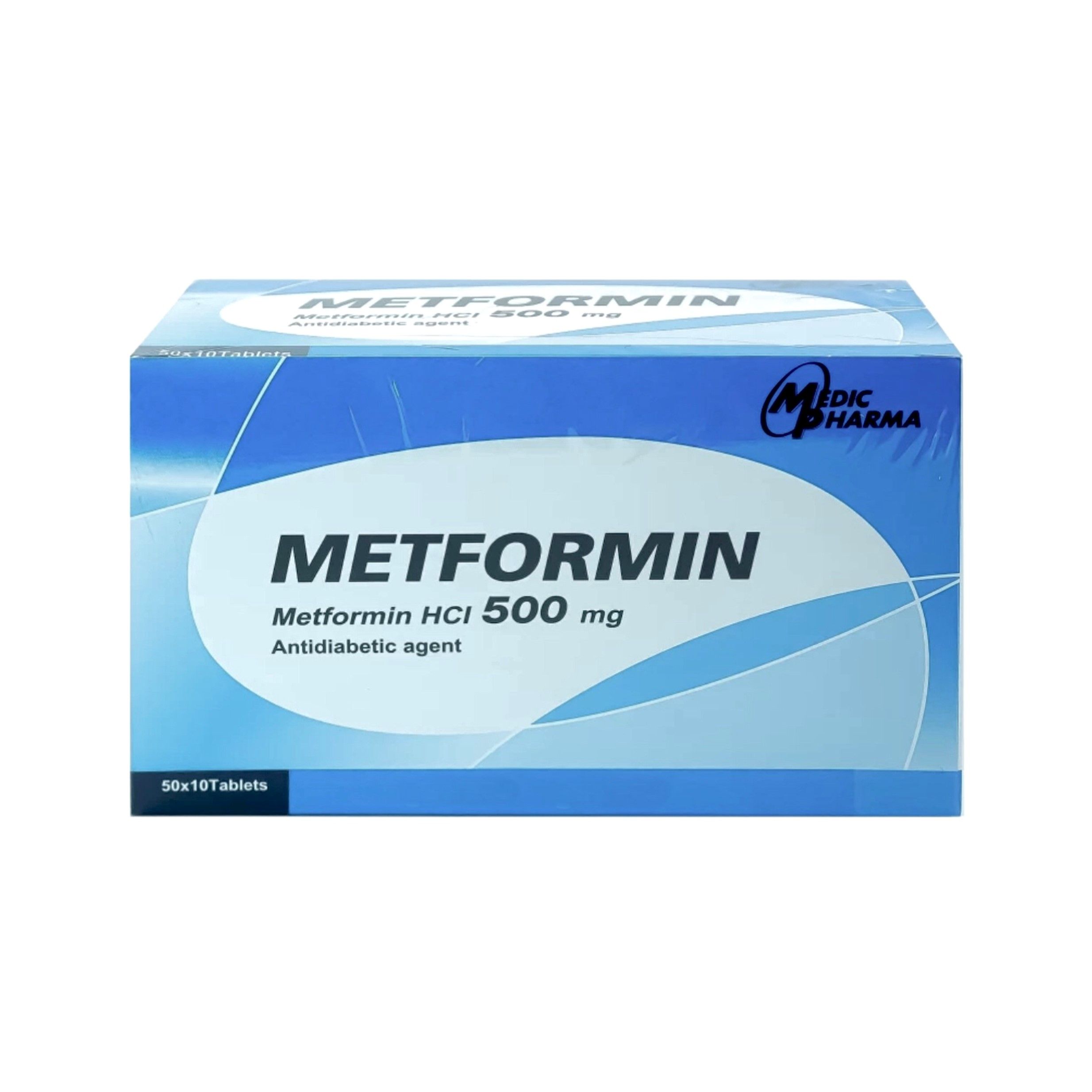 Metformin 500mg MEDIC (Box/500s) - Buymed Thailand - ซื้อยาที่บายเมดถูกกว่า