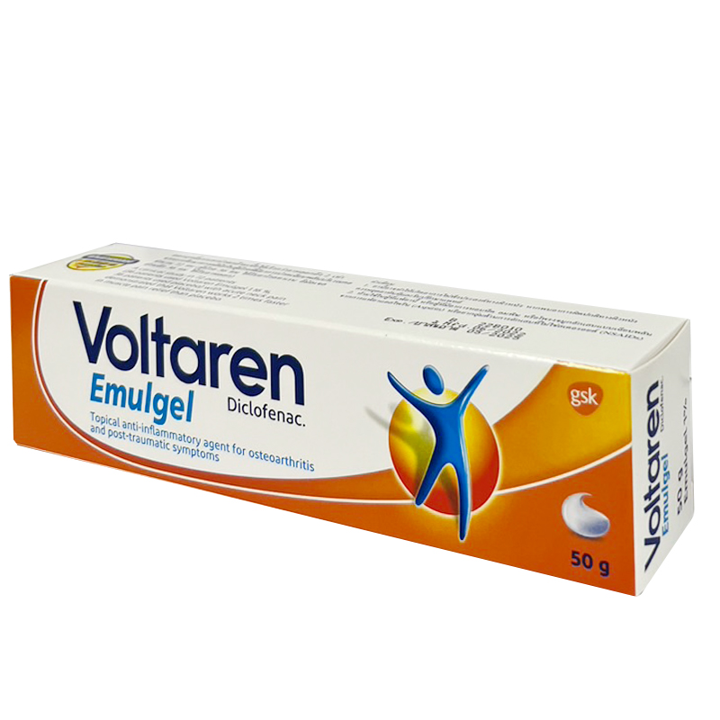 Voltaren emulgel 1% GSK (Tube/50g) - Buymed Thailand - ซื้อยาที่บายเมด ...