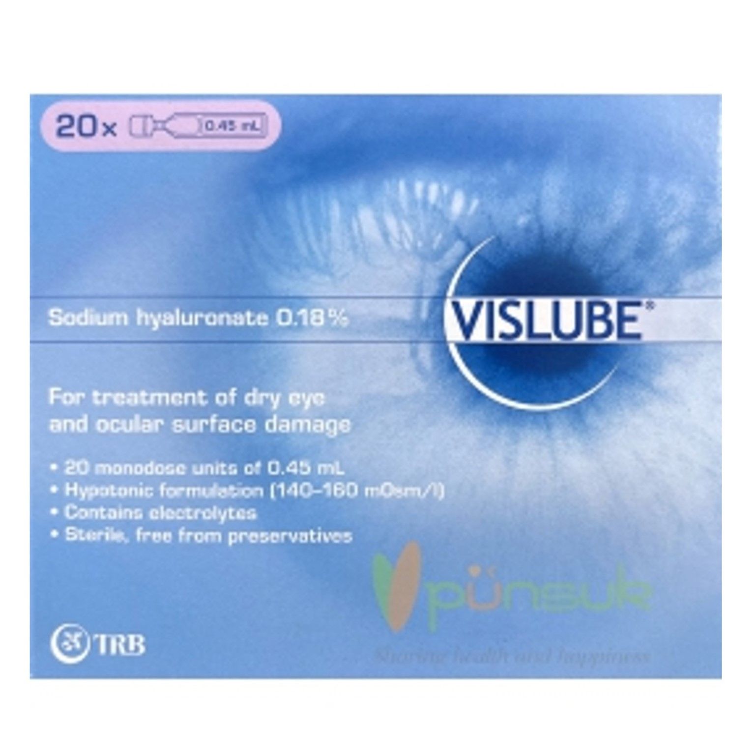 Vislube 0.18% TRB (Box/20s/0.45ml) - Buymed Thailand - ซื้อยาที่บายเมด ...