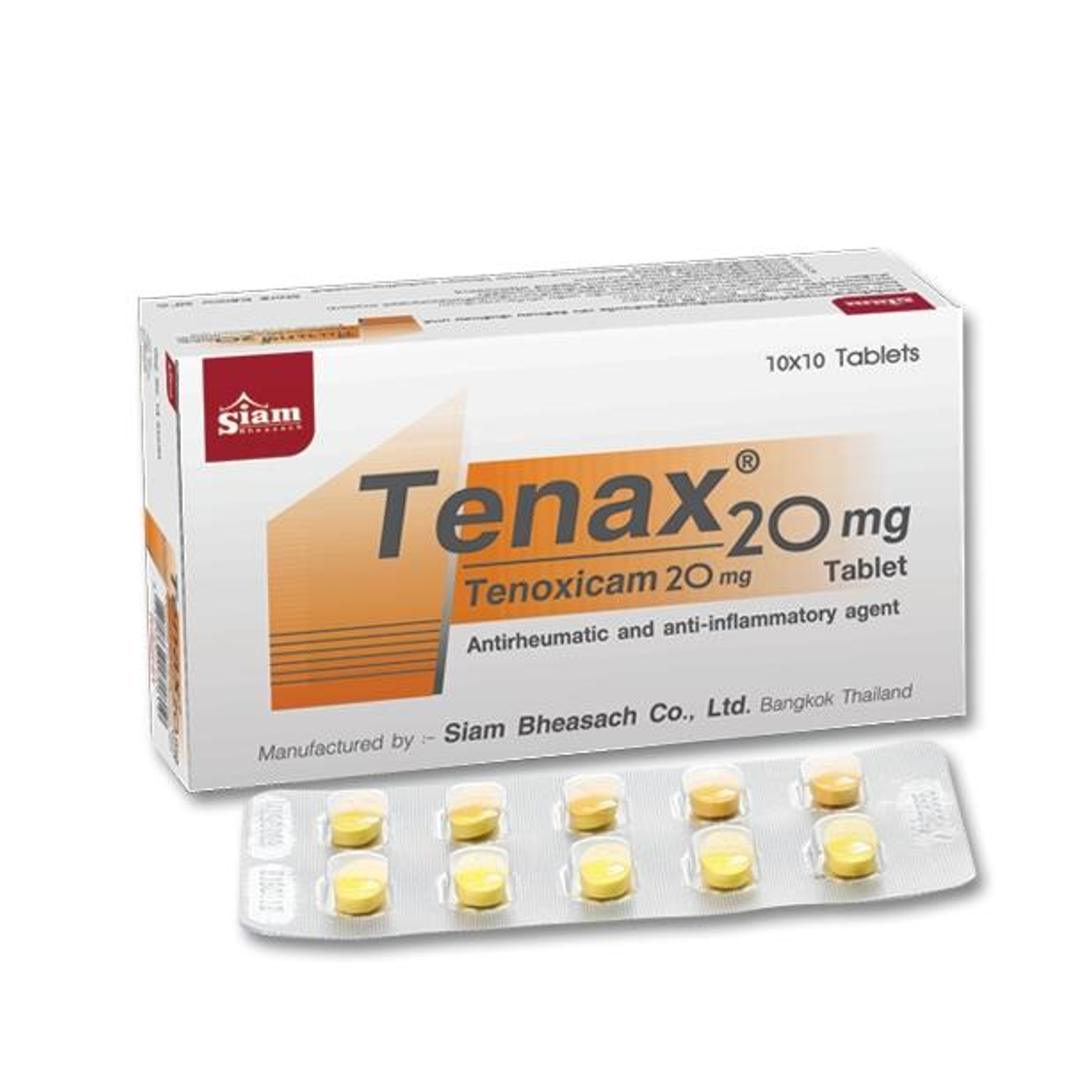 Tenax 20mg tablet SIAM (Box/100s) - Buymed Thailand - ซื้อยาที่บายเมด ...