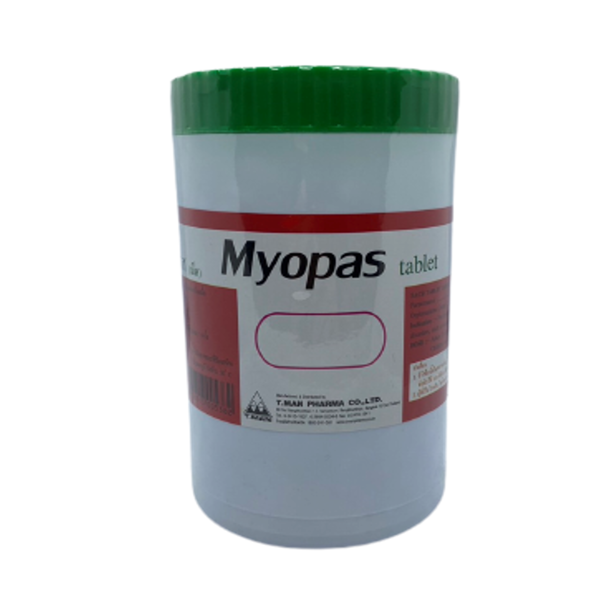 Myopas (Red) T.MAN (Bottle/1000s) - Buymed Thailand - ซื้อยาที่บายเมด ...