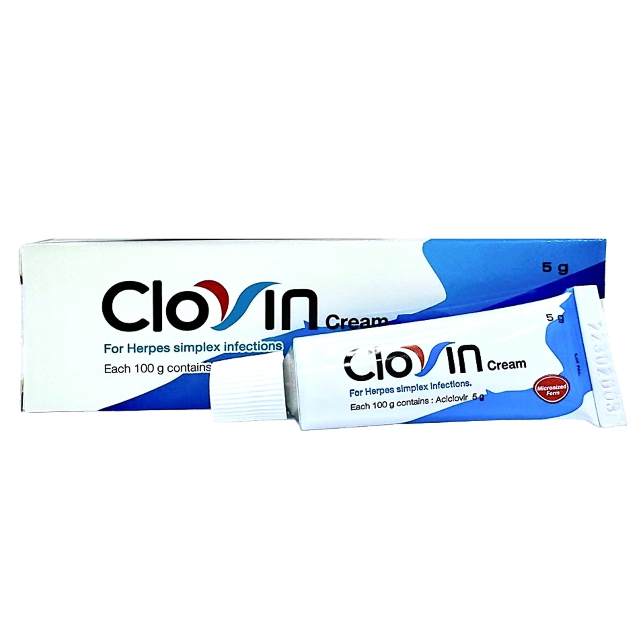 Clovin cream 5% ADVANCE (Tube/5g) - Buymed Thailand - ซื้อยาที่บายเมด ...