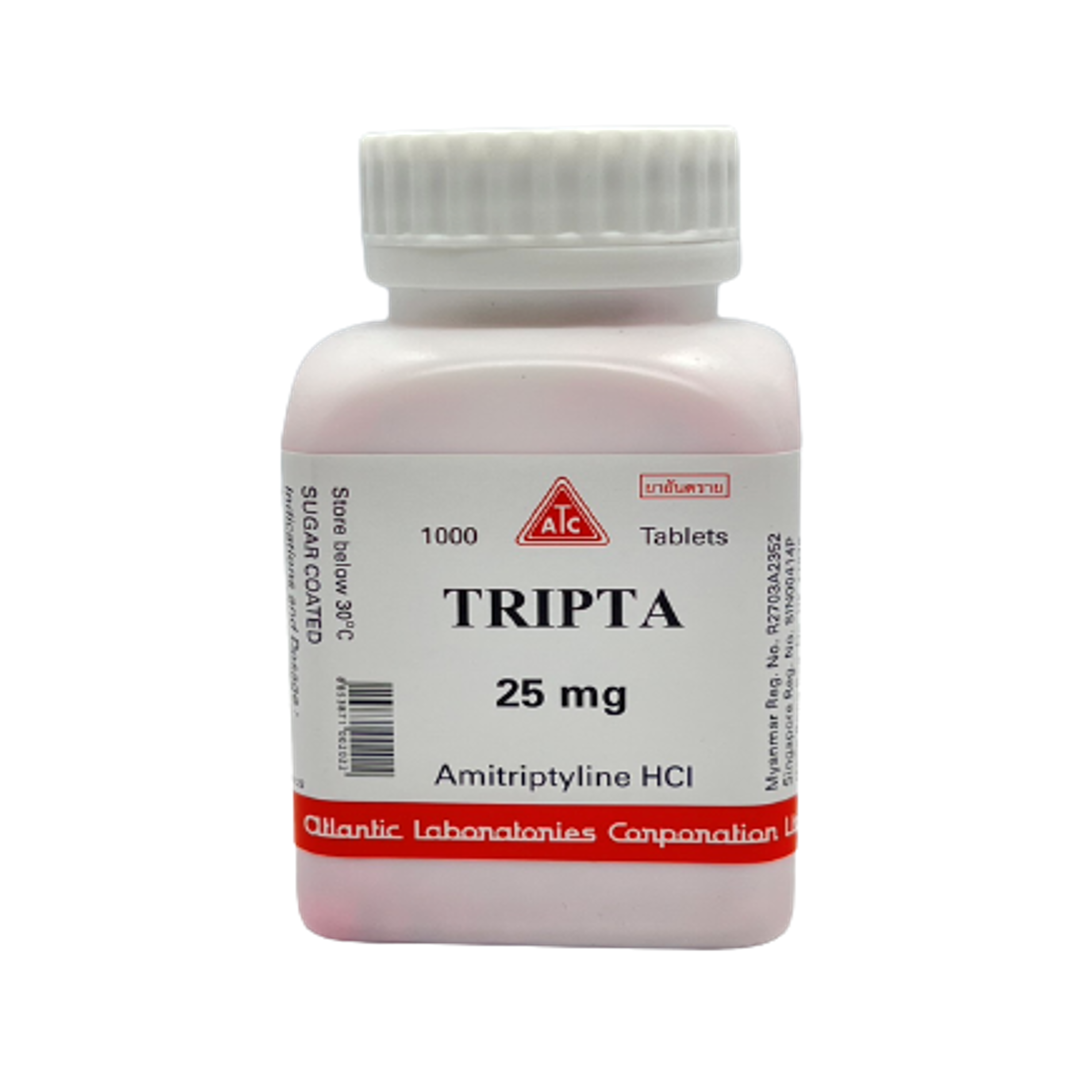 Tripta 25mg ATLANTIC (Bottle/1000s) - Buymed Thailand - ซื้อยาที่บายเมด ...