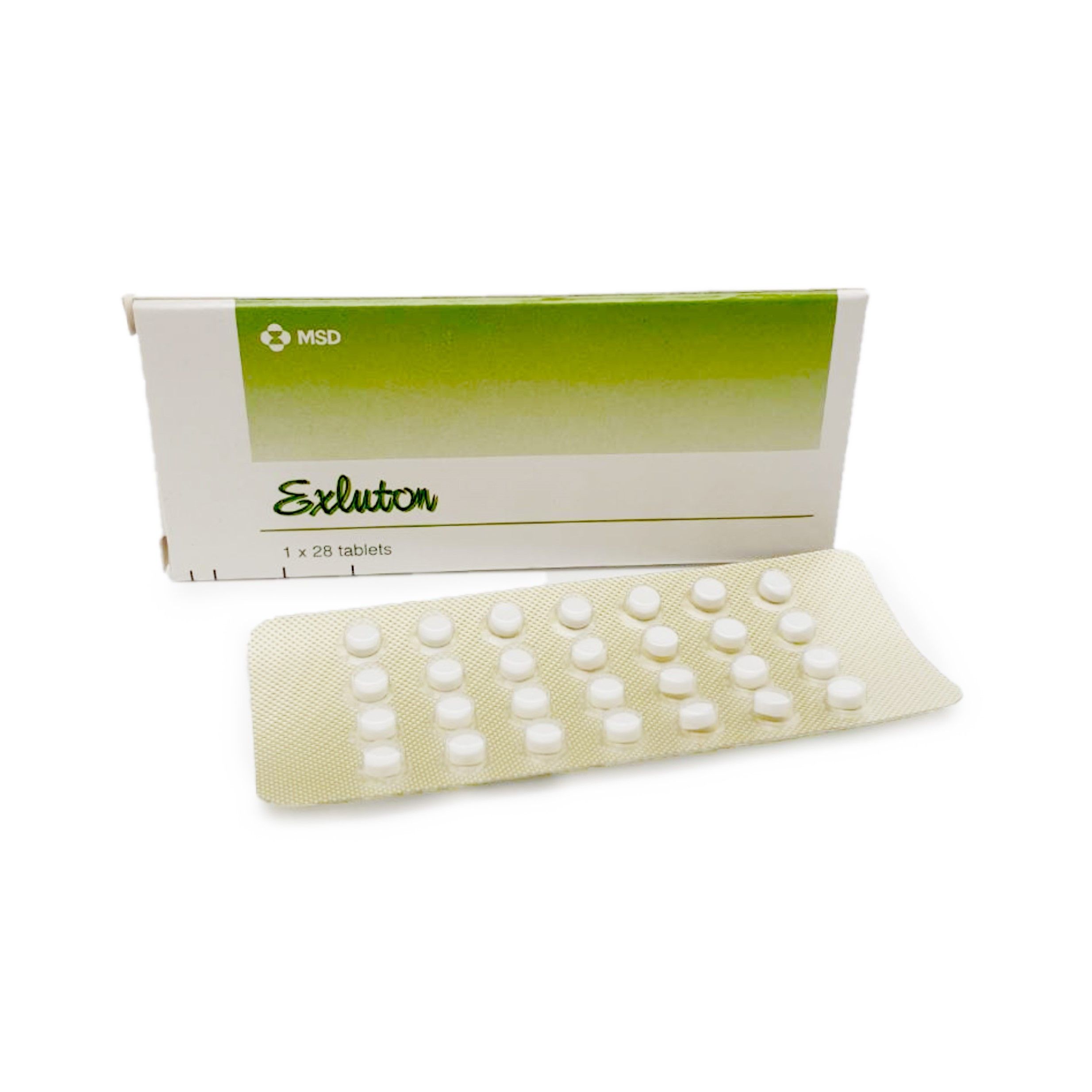 Exluton 0.5mg ORGANON (Box/28s) - Buymed Thailand - ซื้อยาที่บายเมดถูกกว่า