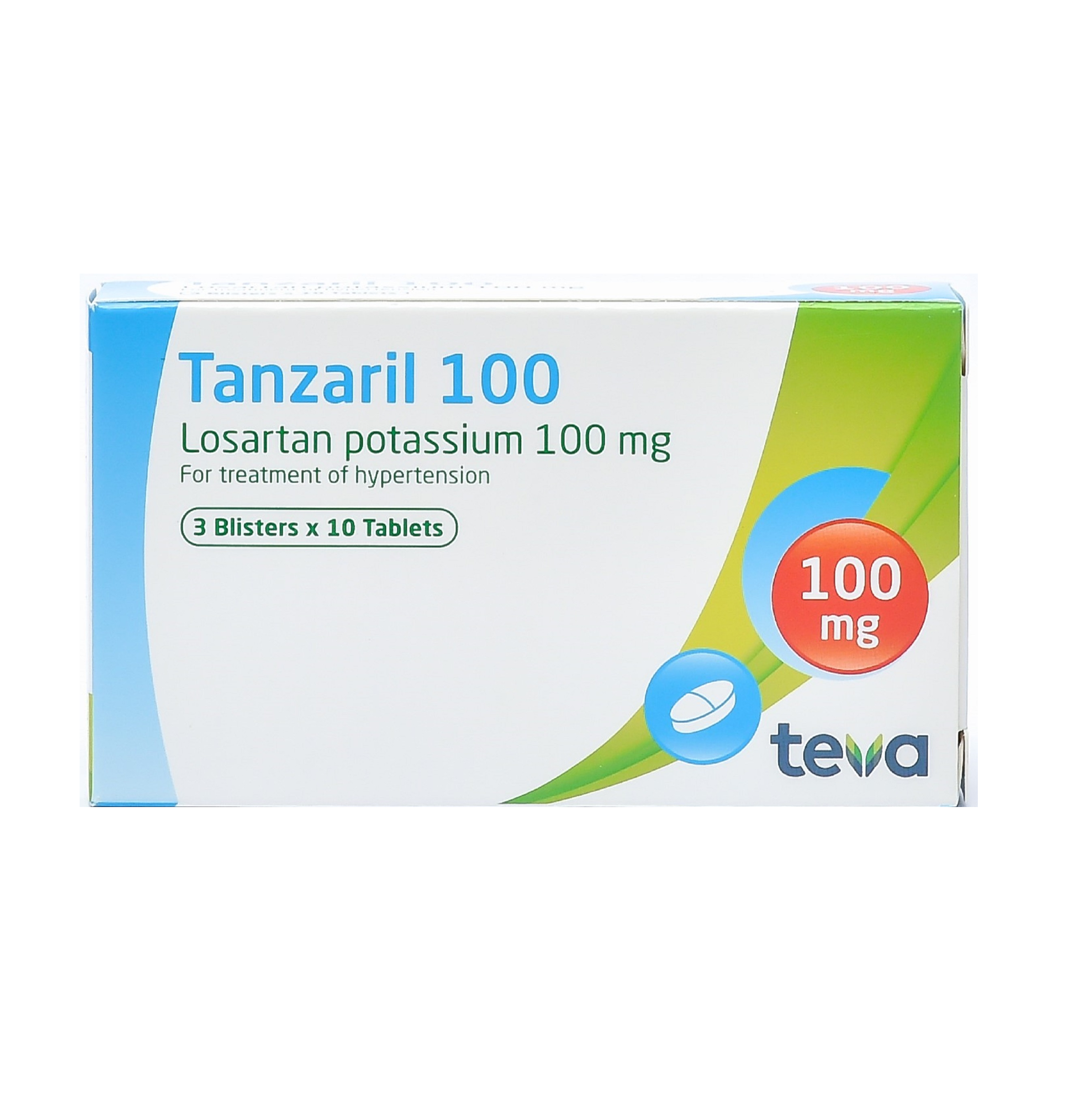 Tanzaril 100mg TEVA (Box/30s) - Buymed Thailand - ซื้อยาที่บายเมดถูกกว่า