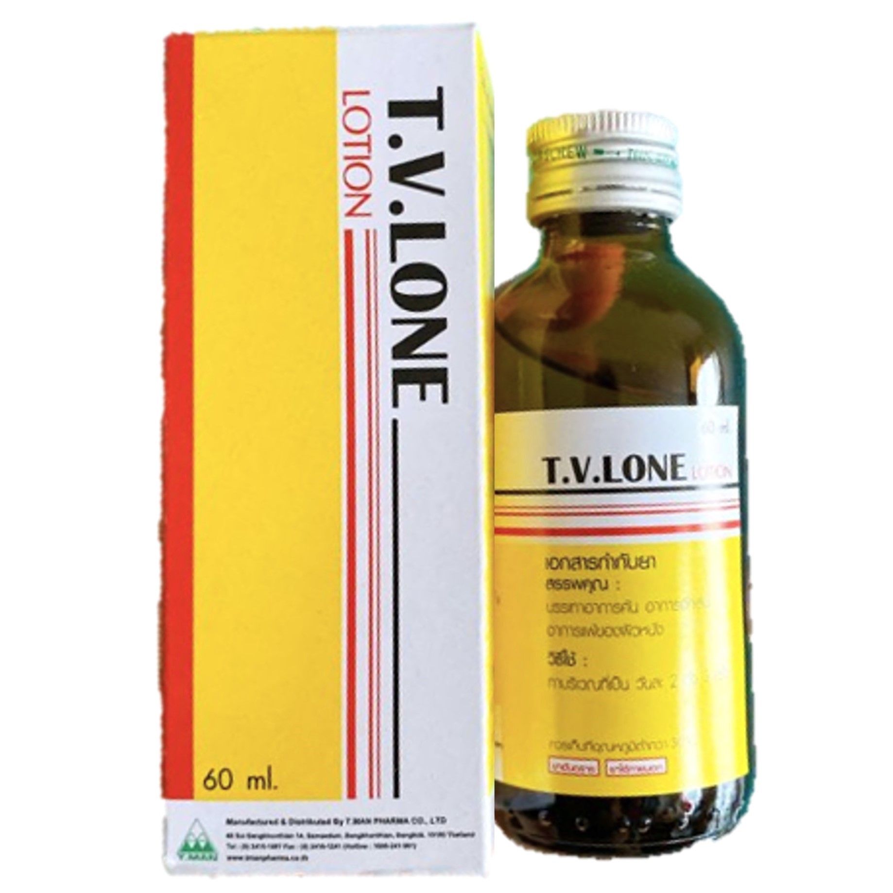 T.V.Lone lotion 0.1% T.MAN (Bottle/60ml) - Buymed Thailand - ซื้อยาที่ ...