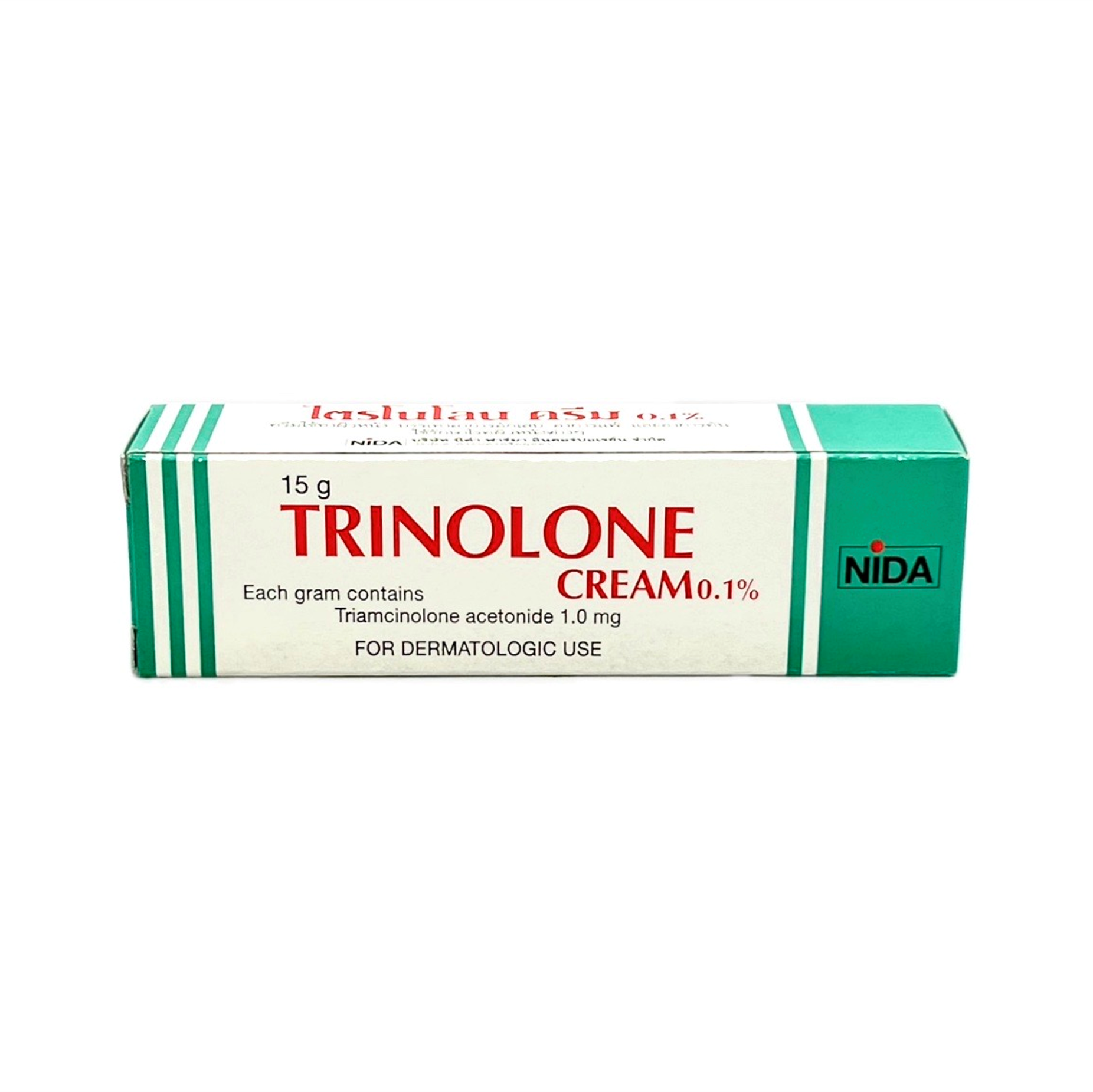 Trinolone cream 0.1% NIDA (Tube/15g) - Buymed Thailand - ซื้อยาที่บายเม ...