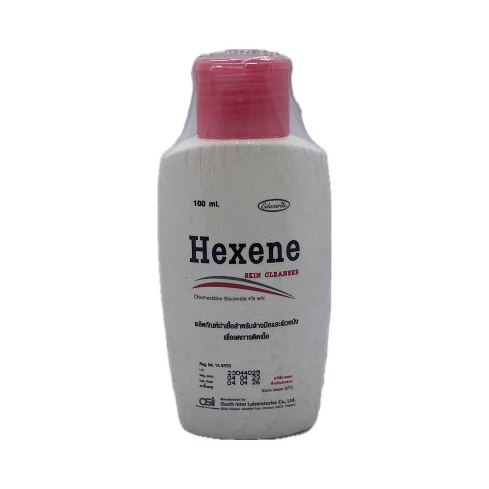 Hexene skin cleanser (Red) 4% OSOTH INTER (Bottle/100ml) - Buymed ...