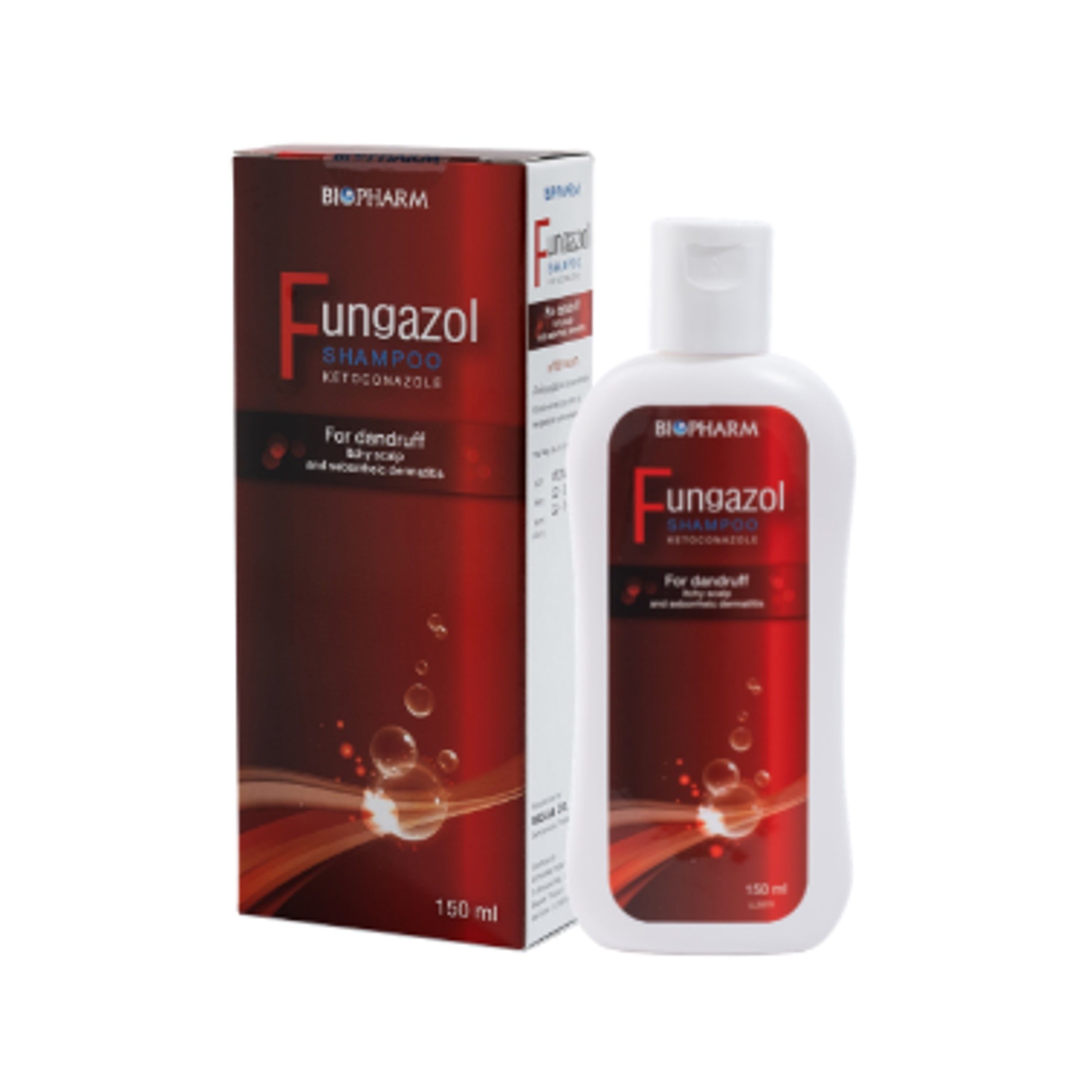 Fungazol shampoo 2% BIOPHARM (Bottle/150ml) - Buymed Thailand - ซื้อยา ...