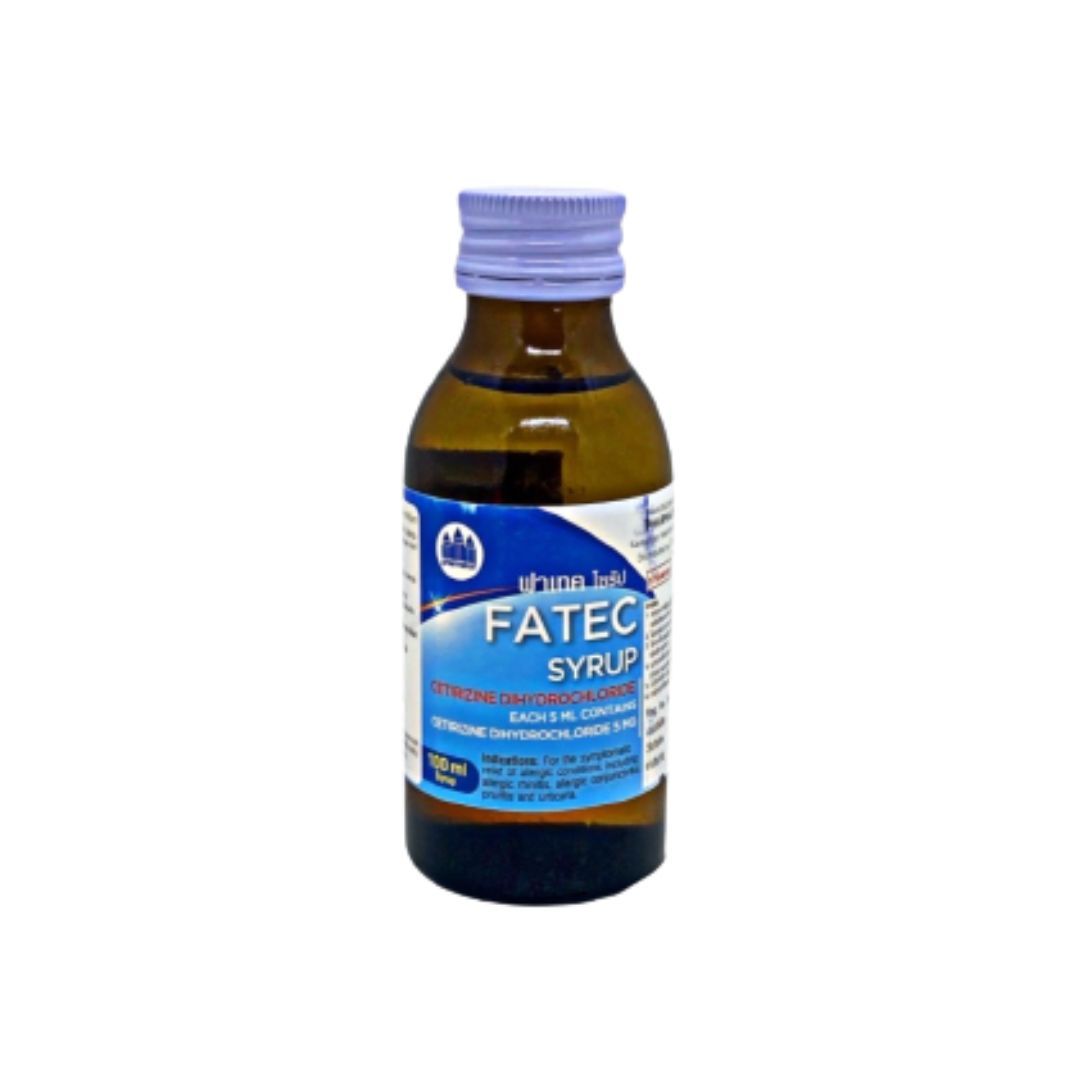 Fatec syrup 5mg/5ml PHARMAHOF (Bottle/100ml) - Buymed Thailand - ซื้อยา ...