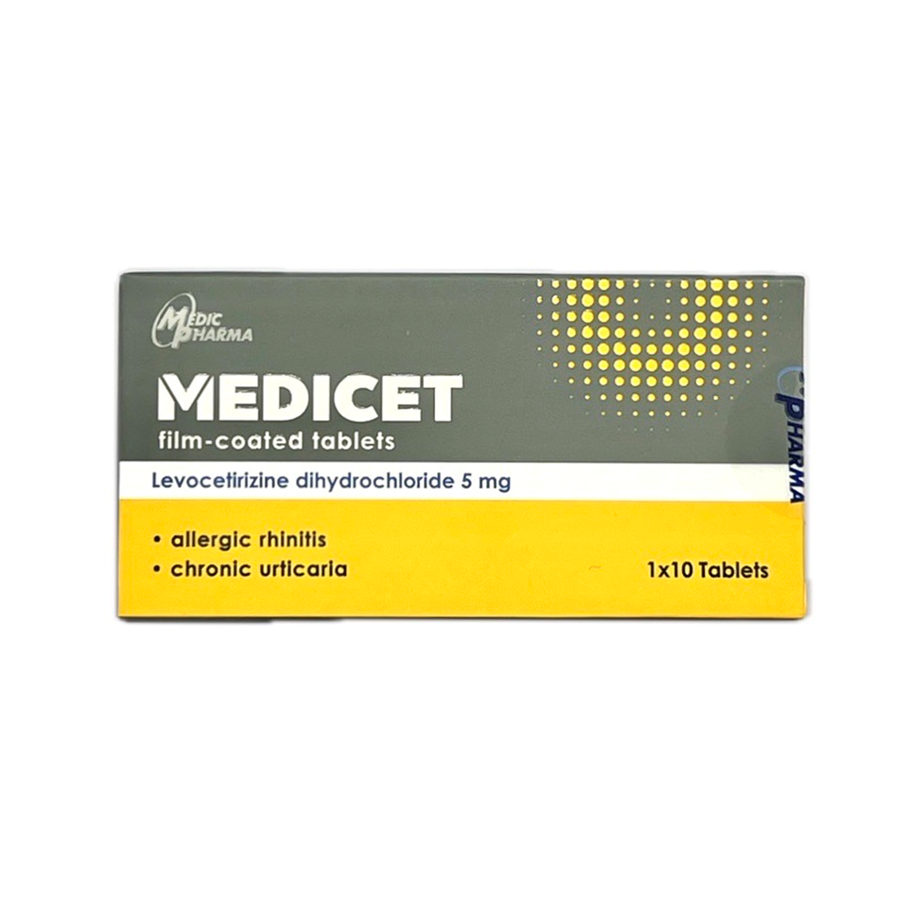 Medicet 5mg MEDIC (Box/10s) - Buymed Thailand - ซื้อยาที่บายเมดถูกกว่า