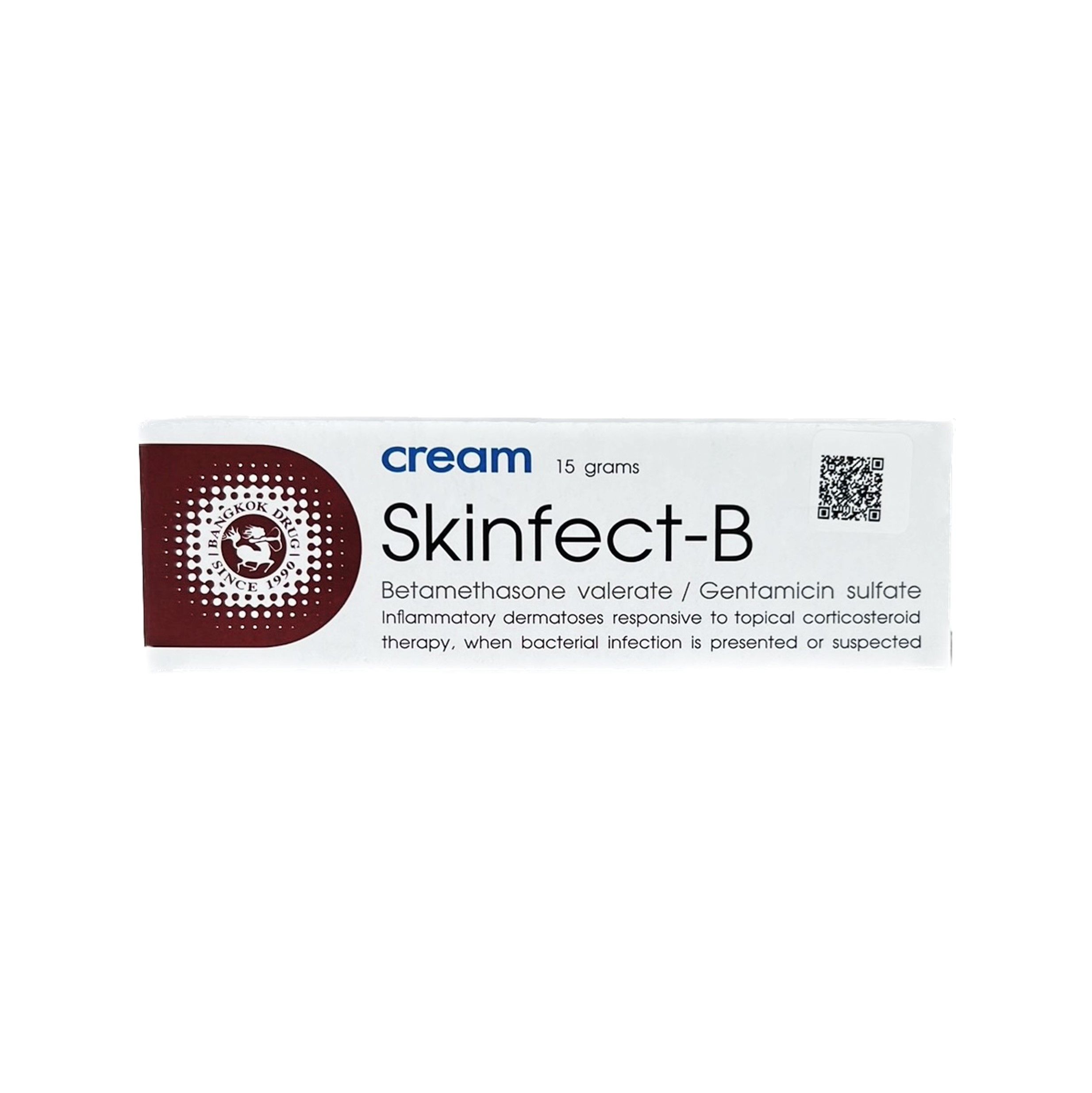 Skinfect B cream 0.1% + 0.1%BKD (Tube/15g) - Buymed Thailand - ซื้อยา ...