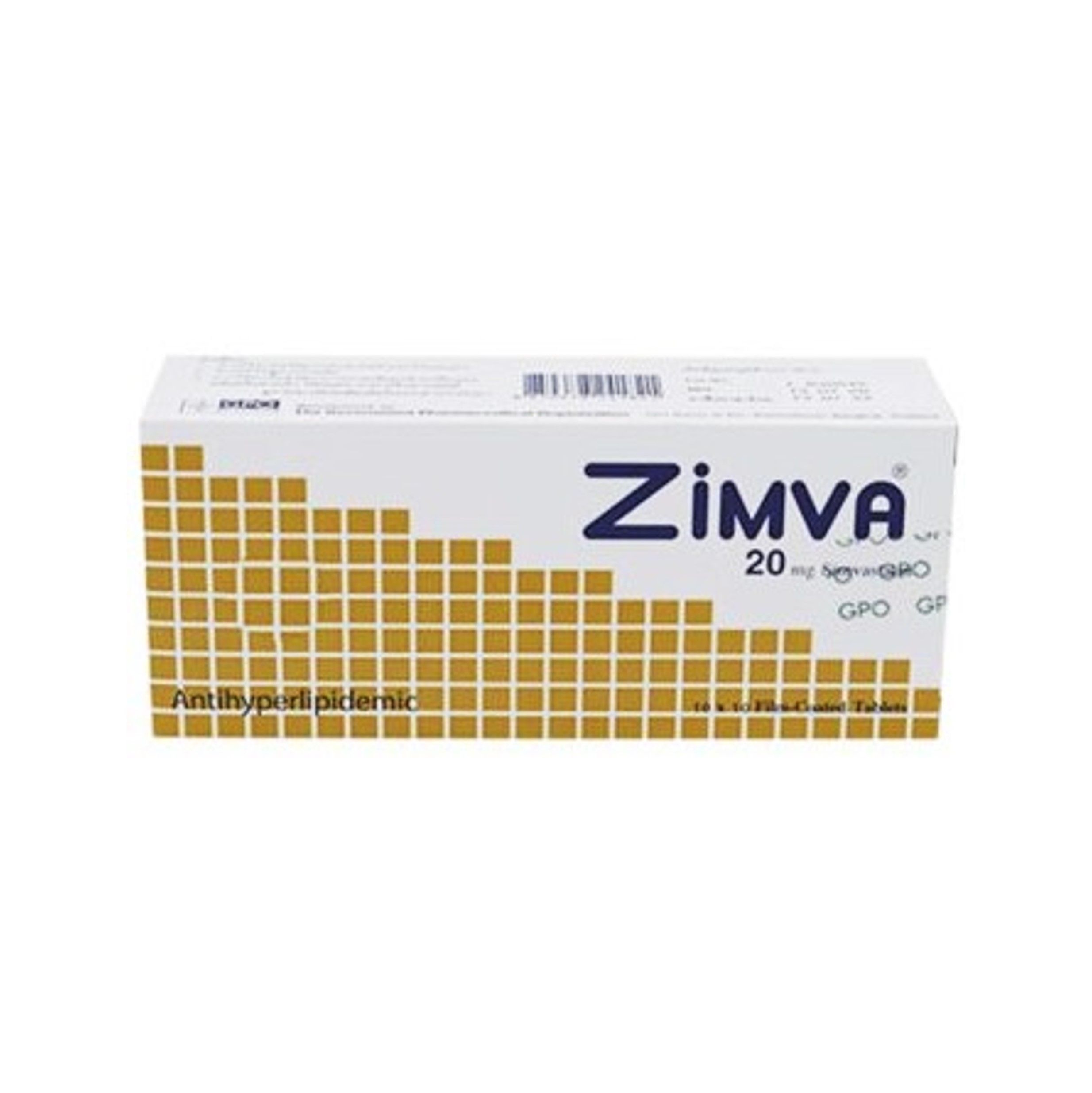 Zimva 20mg GPO (Box/100s) - Buymed Thailand - ซื้อยาที่บายเมดถูกกว่า
