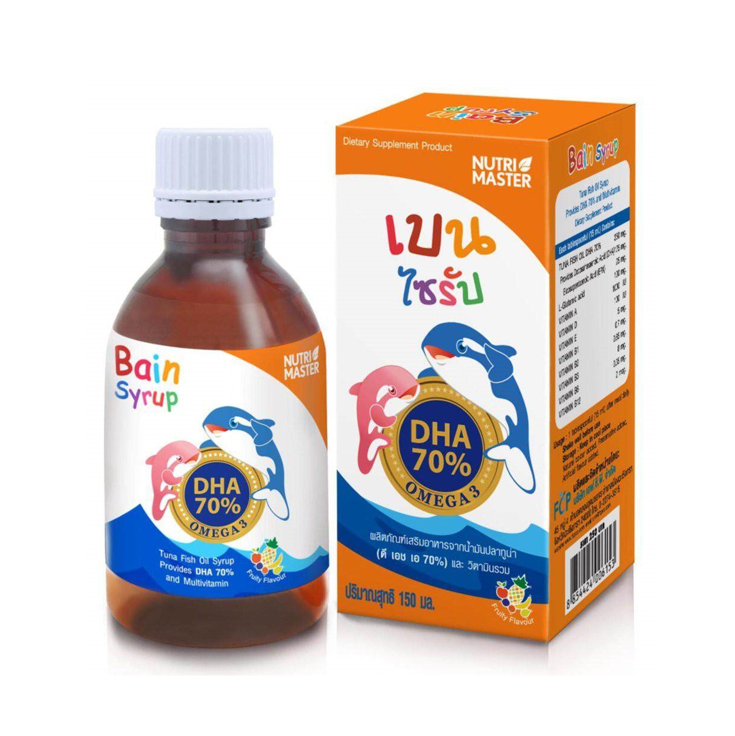 Bain syrup กลิ่นผลไม้รวม F.C.P (Bottle/150ml) - Buymed Thailand - ซื้อ ...