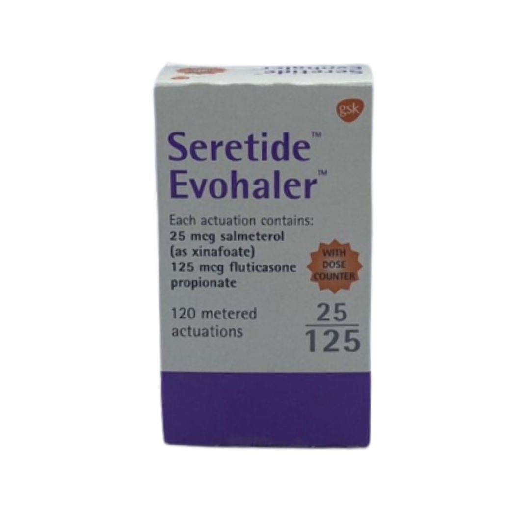 (ข.ย.10) Seretide Evohaler 25mcg+125mcg GSK (Bottle/120doses) - Buymed ...
