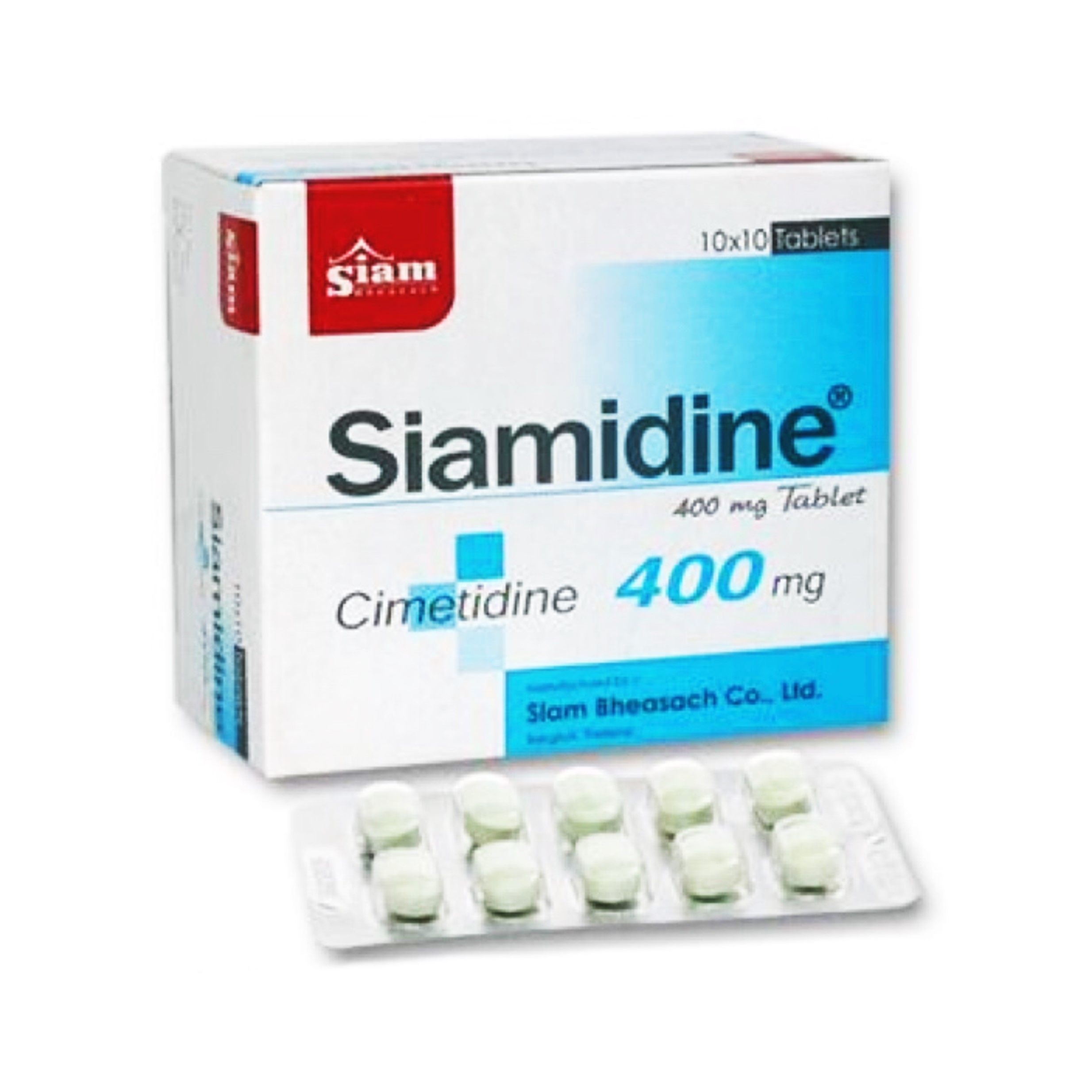 Siamidine 400mg tablet SIAM (Box/100s) - Buymed Thailand - ซื้อยาที่บาย ...