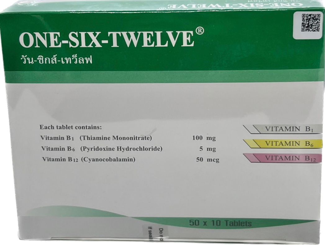 One-Six-Twelve M&H (Box/500s) - Buymed Thailand - ซื้อยาที่บายเมดถูกกว่า