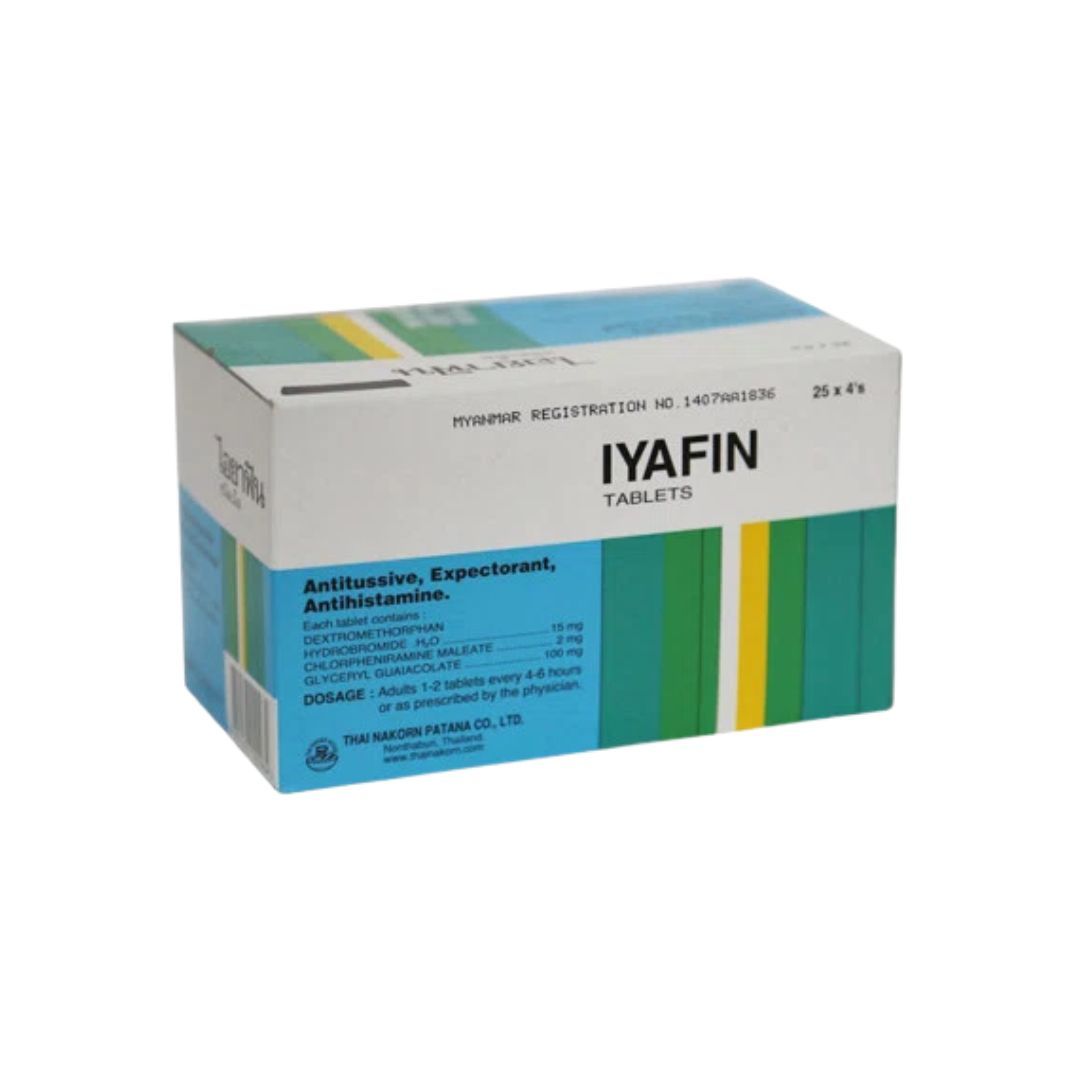 (ข.ย.11) Iyafin tablets TH NAKORN (Box/100s) - Buymed Thailand - ซื้อยา ...
