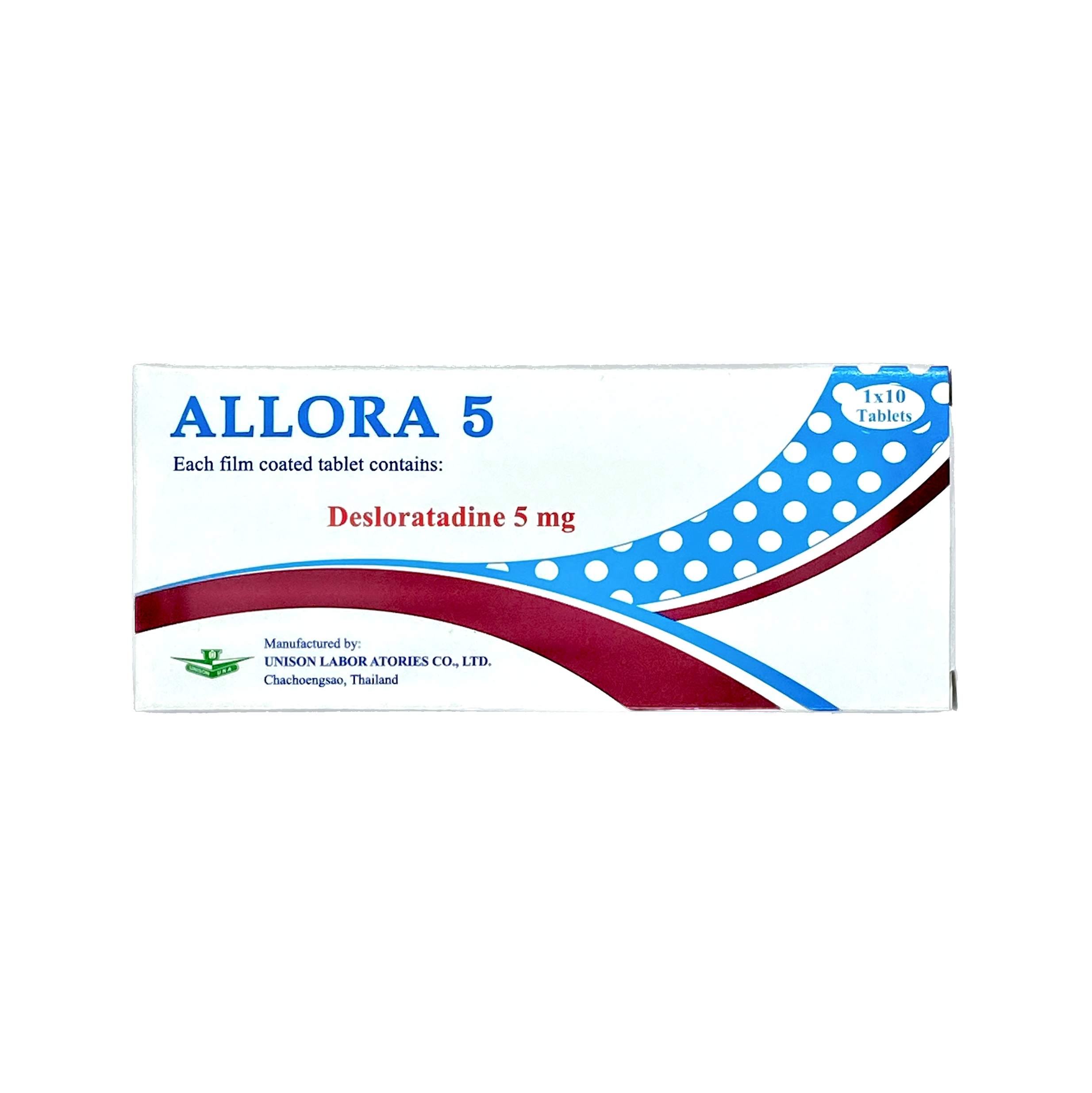 Allora 5mg MEDLINE (Box/10s) - Buymed Thailand - ซื้อยาที่บายเมดถูกกว่า