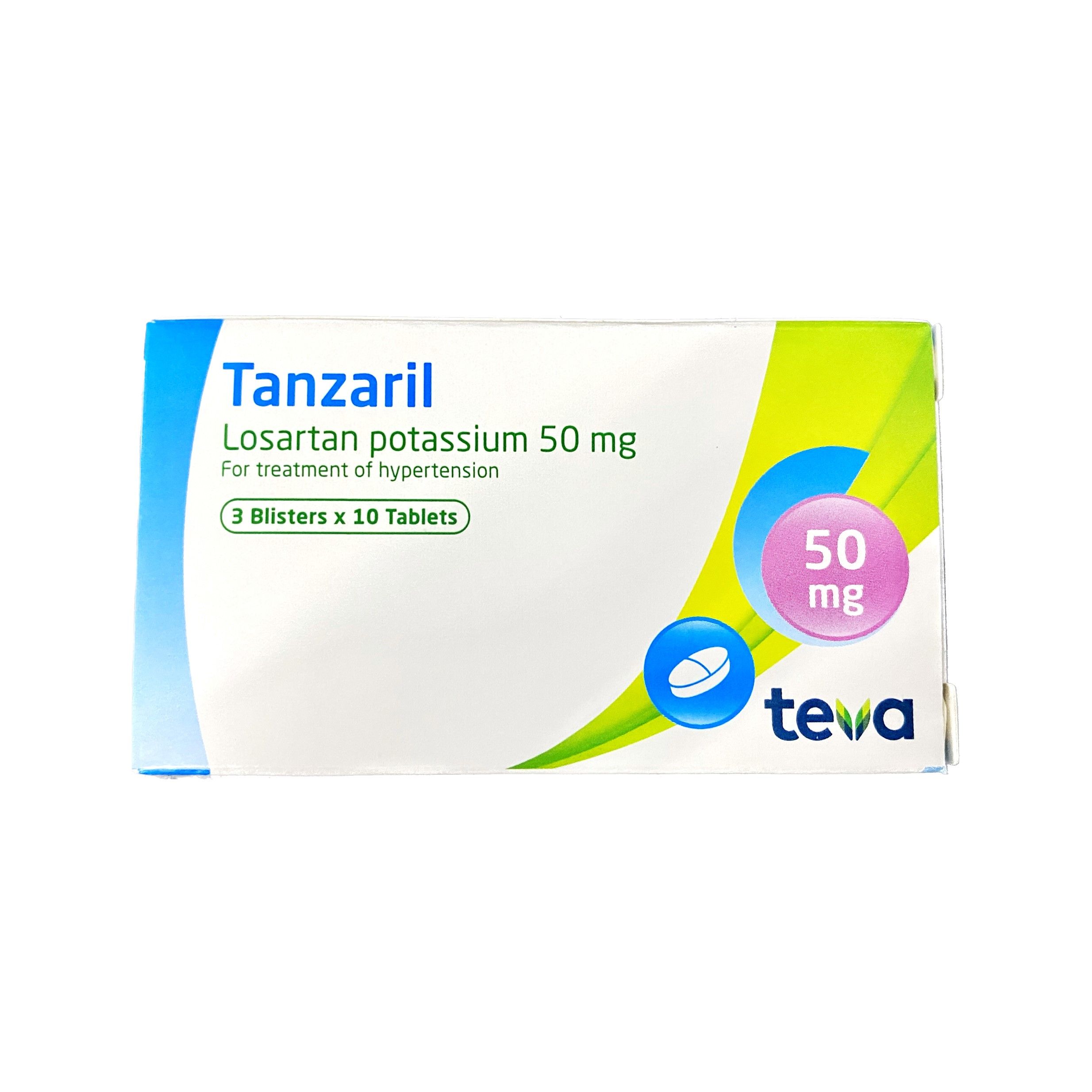 Tanzaril 50mg TEVA (Box/30s) - Buymed Thailand - ซื้อยาที่บายเมดถูกกว่า