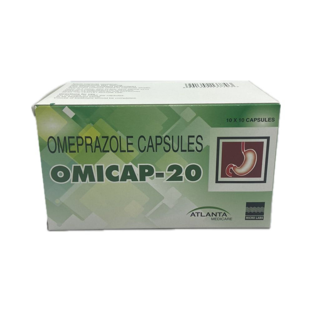 Omicap 20mg ATLANTA (Box/100s) - Buymed Thailand - ซื้อยาที่บายเมดถูกกว่า