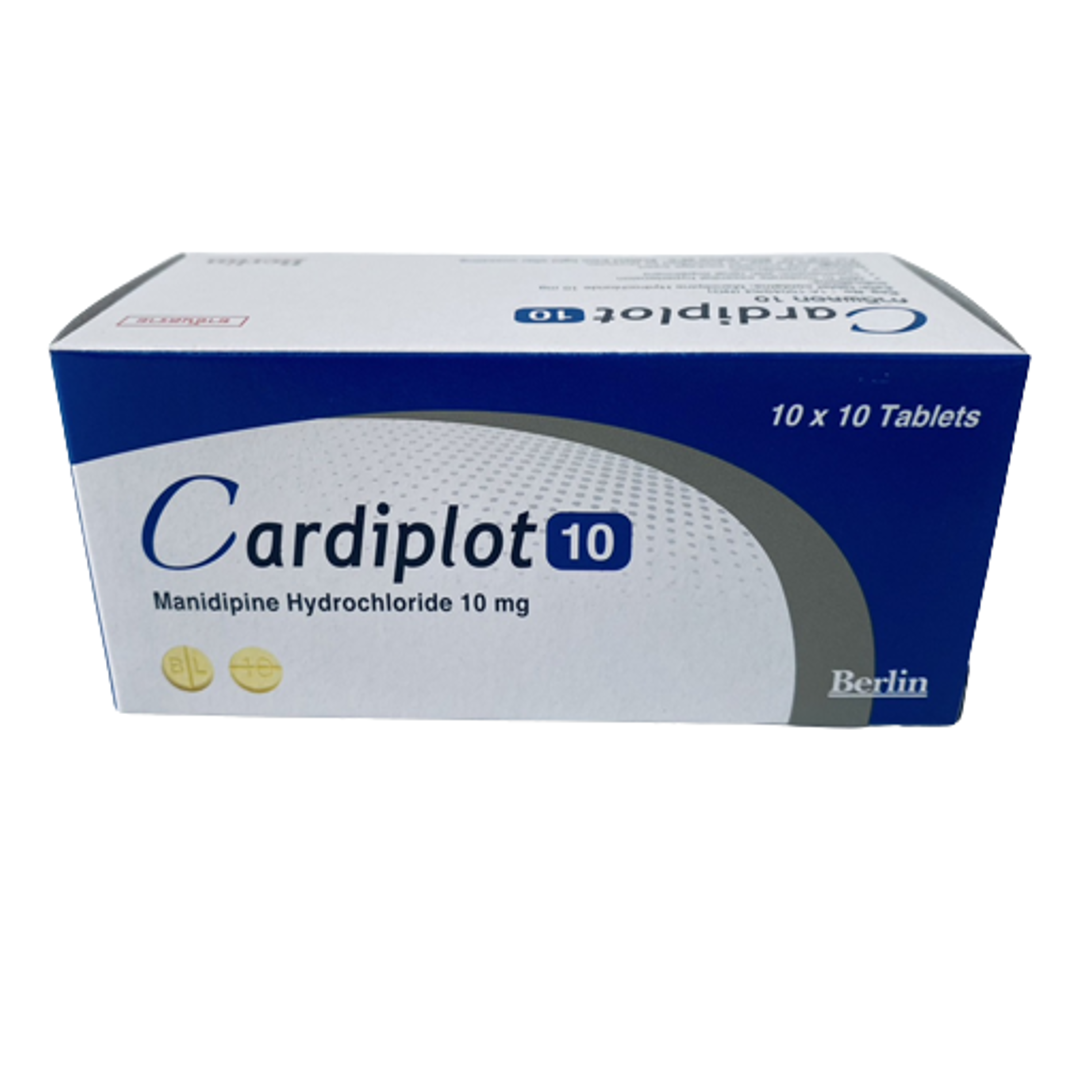 Cardiplot 10mg BERLIN (Box/100s) - Buymed Thailand - ซื้อยาที่บายเมดถูกกว่า