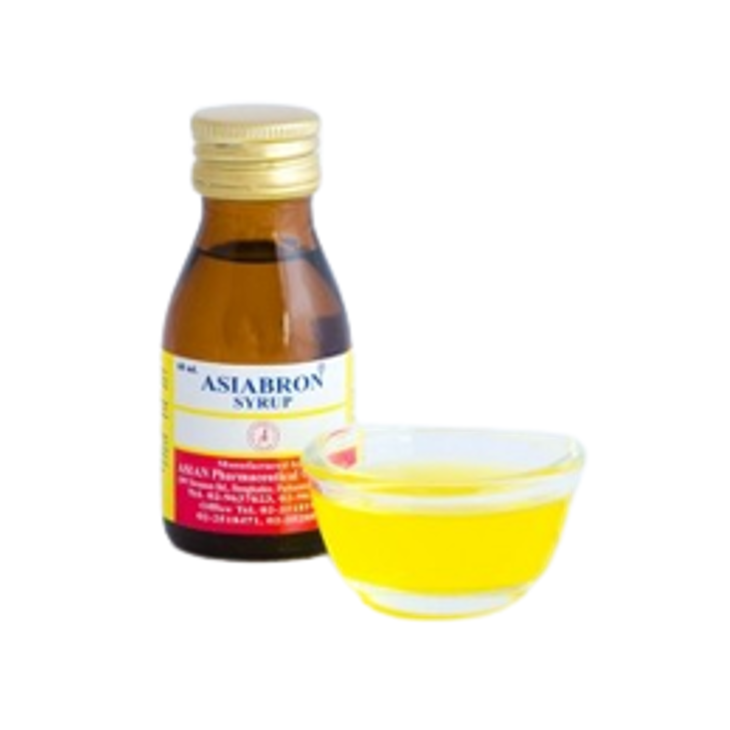 Asiabron syrup (ขวดเปลือย) ASIAN PHARM (Bottle/60ml) - Buymed Thailand ...