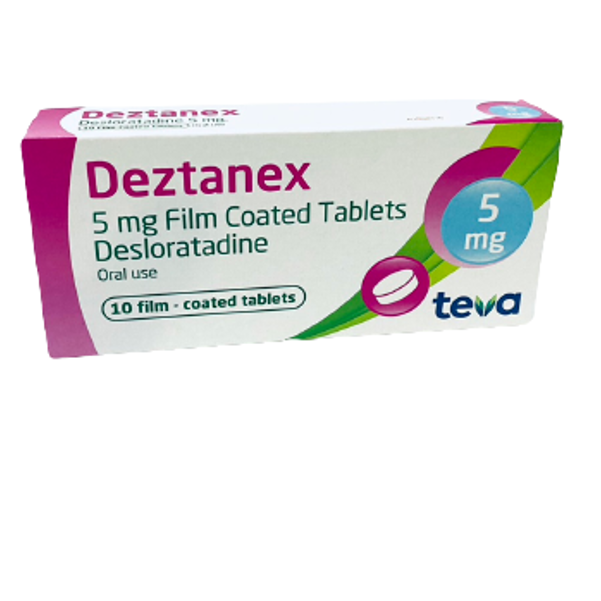 Deztanex 5mg TEVA (Box/10s) - Buymed Thailand - ซื้อยาที่บายเมดถูกกว่า