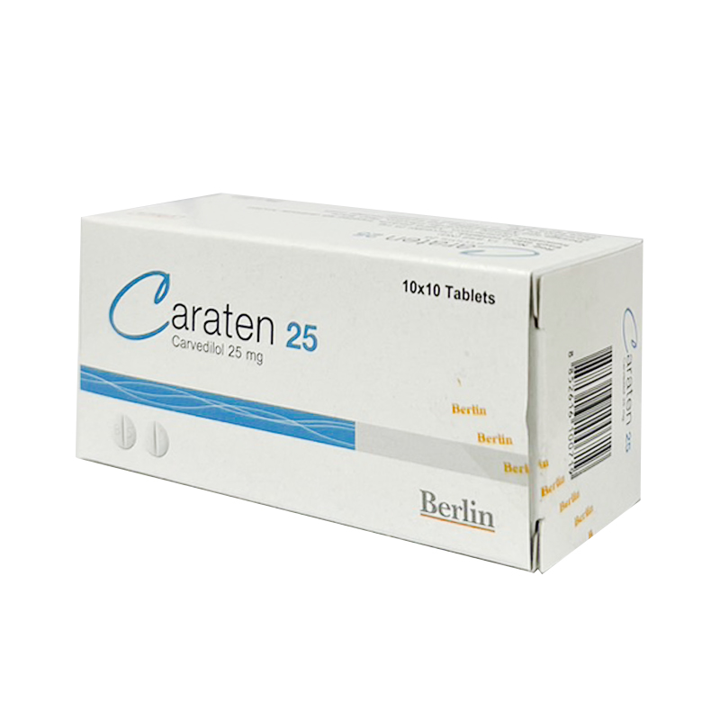 Caraten 25mg BERLIN (Box/100s) - Buymed Thailand - ซื้อยาที่บายเมดถูกกว่า