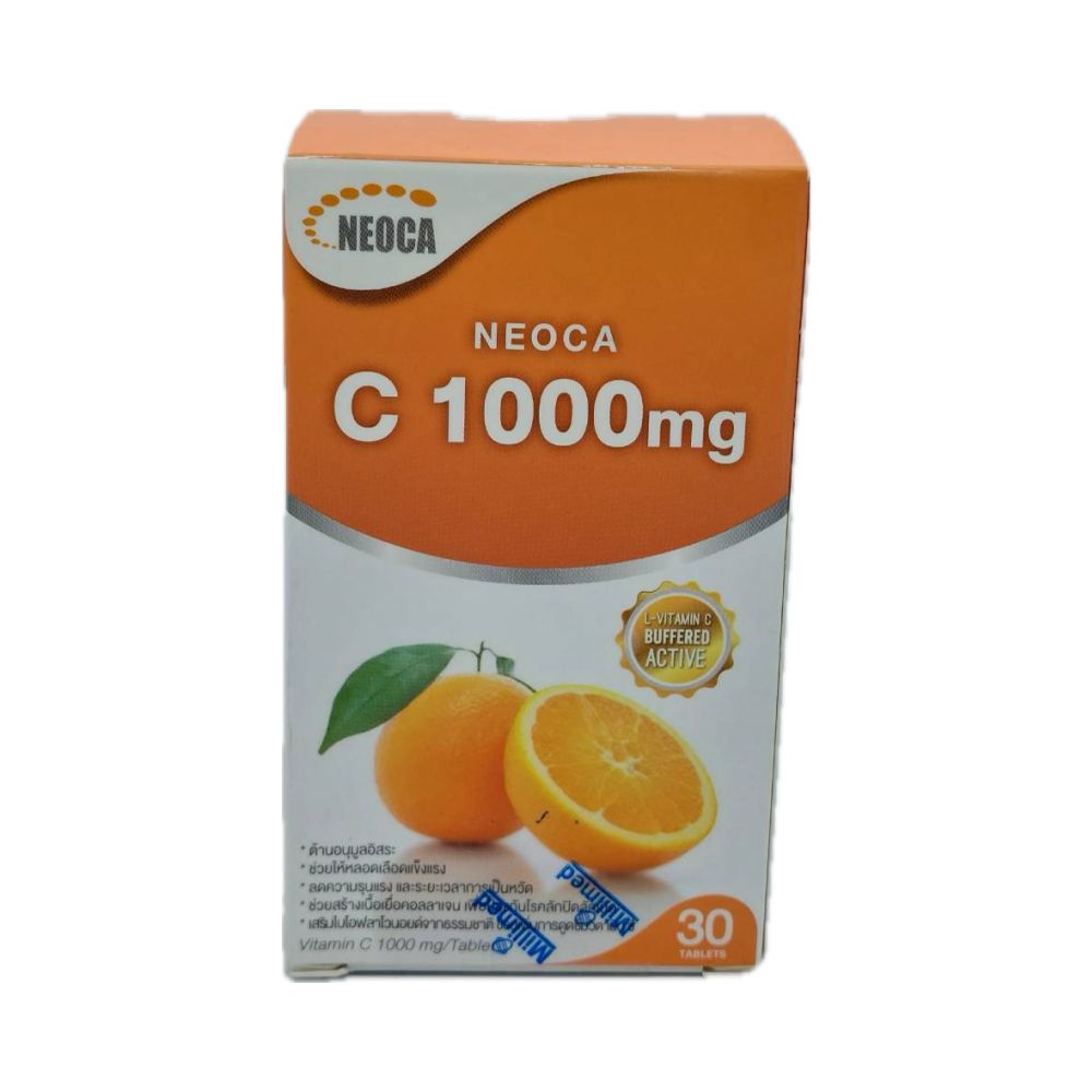 Neoca C 1000mg MILLIMED (Bottle/30s) - Buymed Thailand - ซื้อยาที่บายเม ...