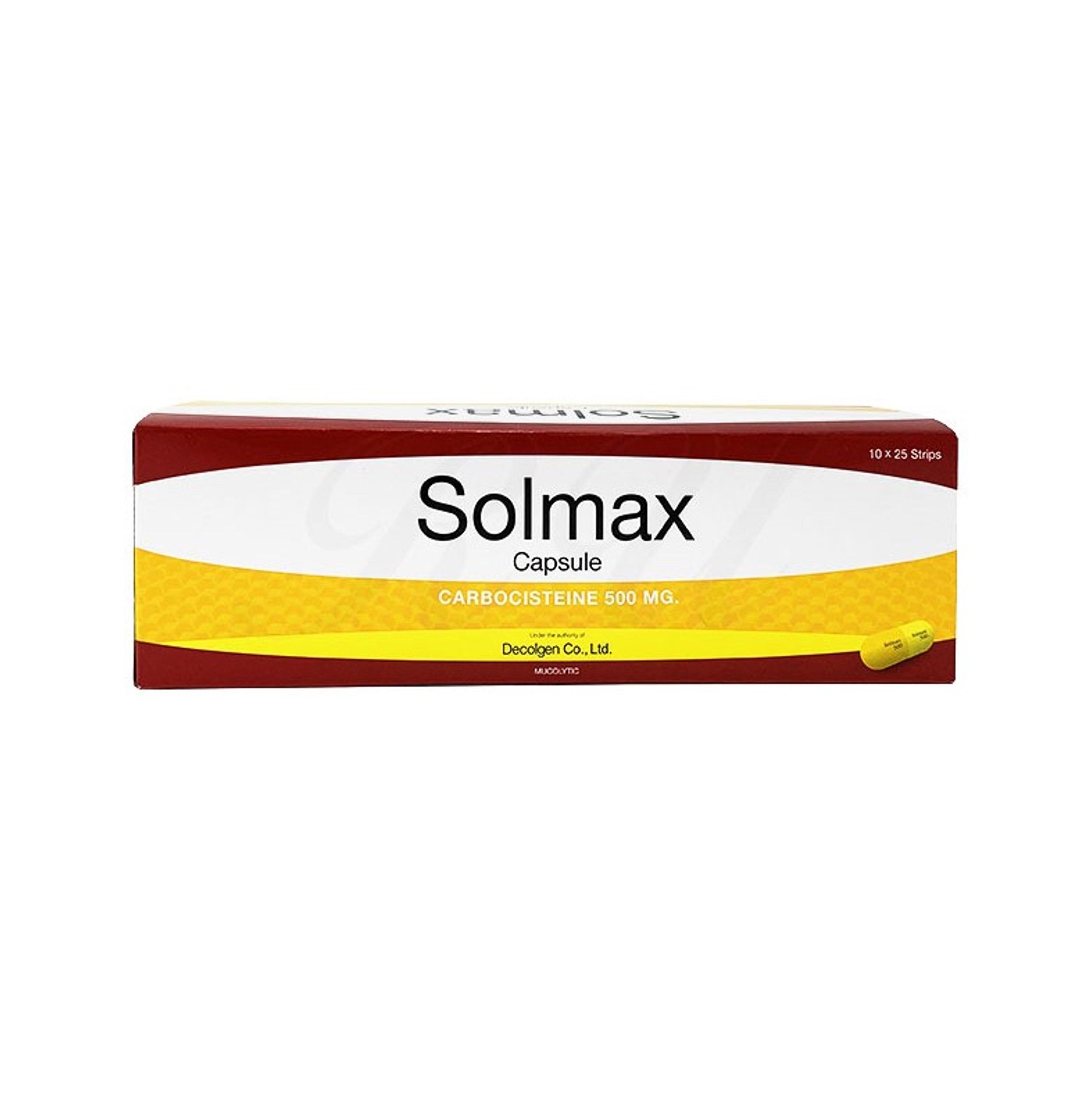 Solmax Capsule 500mg GED (Box/250s) - Buymed Thailand - ซื้อยาที่บายเมดถูกกว่า