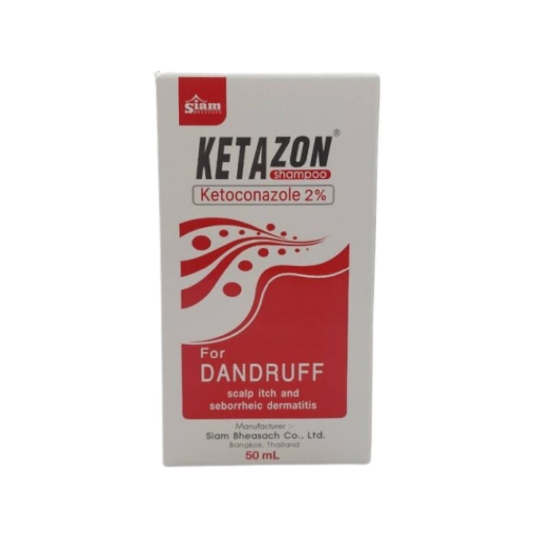 Ketazon shampoo 2% SIAM (Bottle/50ml) - Buymed Thailand - ซื้อยาที่บาย ...
