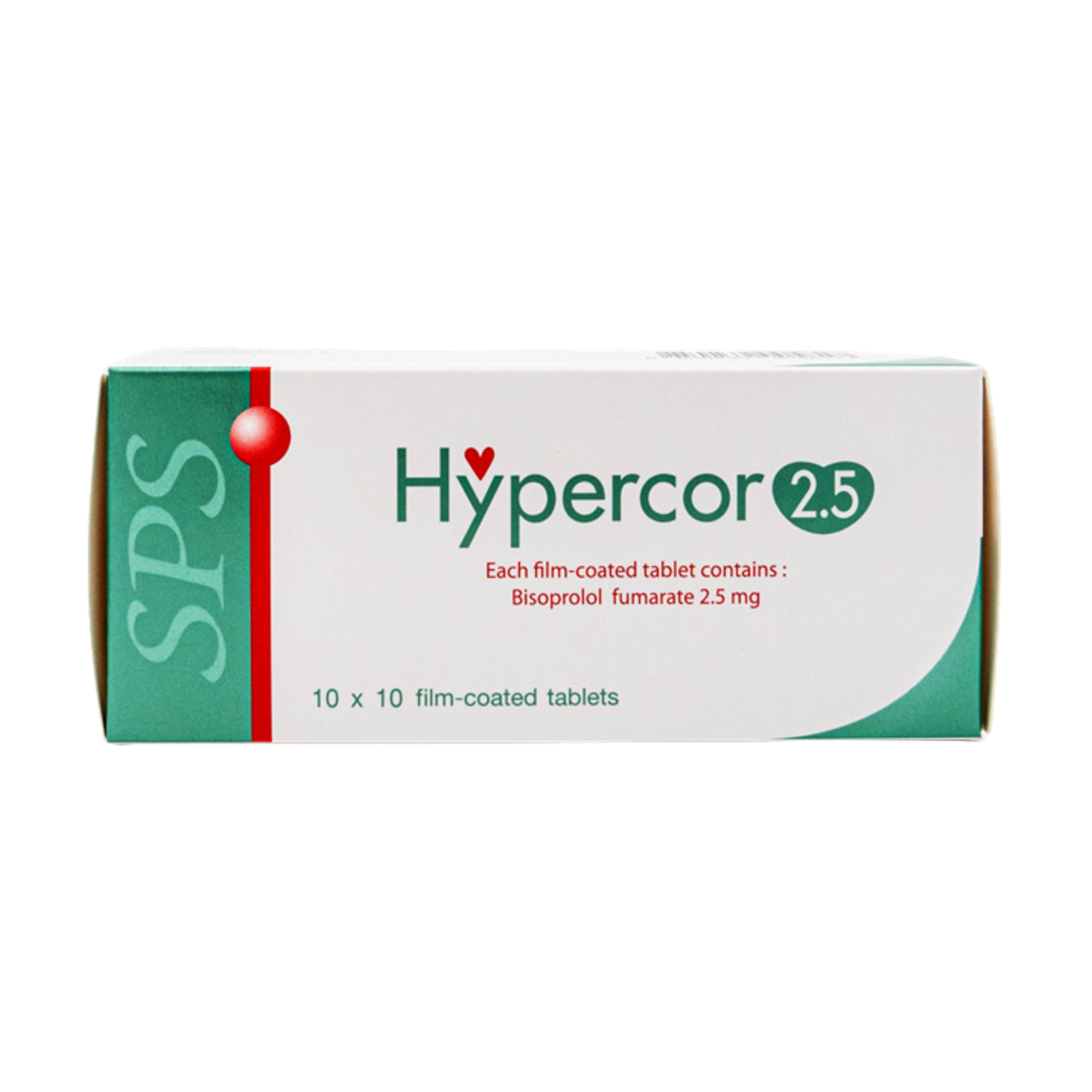 Hypercor 2.5mg SPS (Box/100s) - Buymed Thailand - ซื้อยาที่บายเมดถูกกว่า