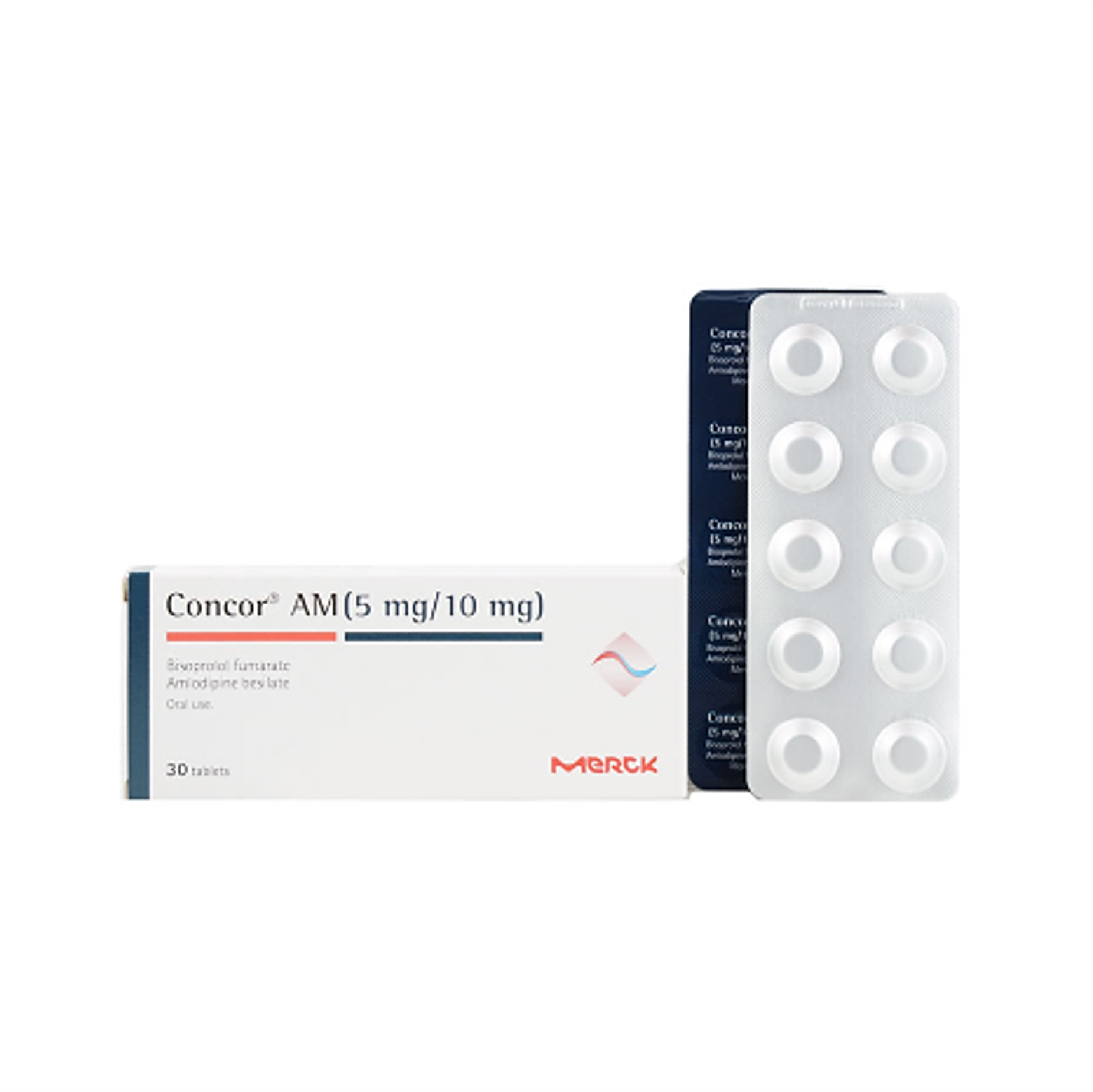 Concor AM 5mg/10mg MERCK (Box/30s) - Buymed Thailand - ซื้อยาที่บายเมด ...