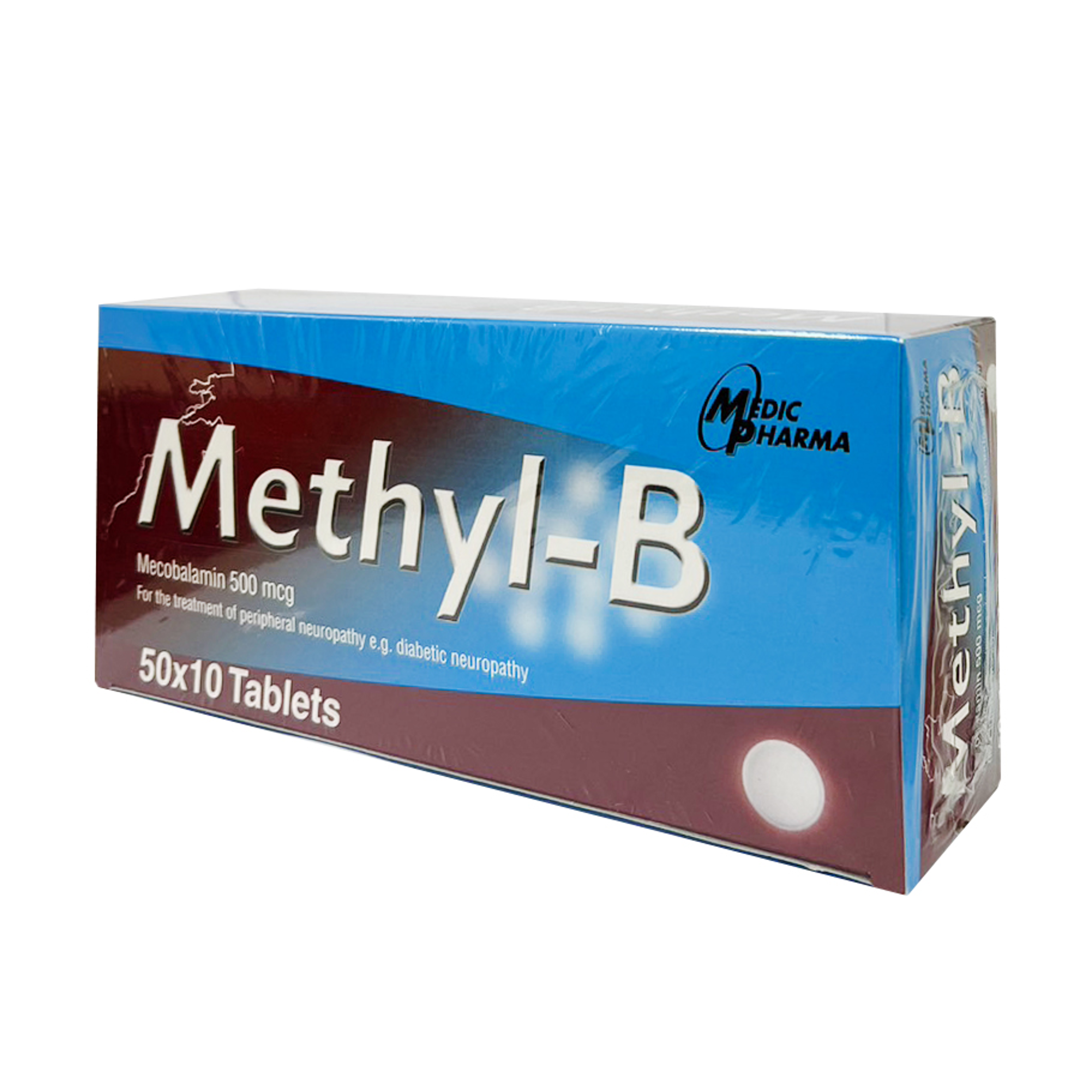 Methyl-B MEDIC (Box/500s) - Buymed Thailand - ซื้อยาที่บายเมดถูกกว่า