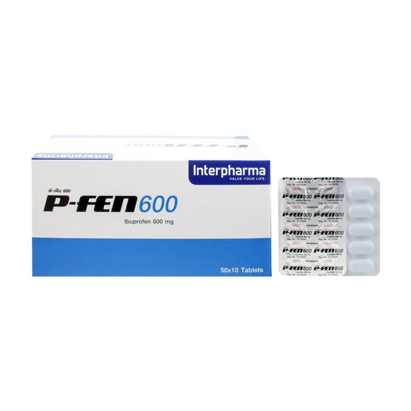P-FEN 600mg INTERPHARMA (Box/500s) - Buymed Thailand - ซื้อยาที่บายเมด ...