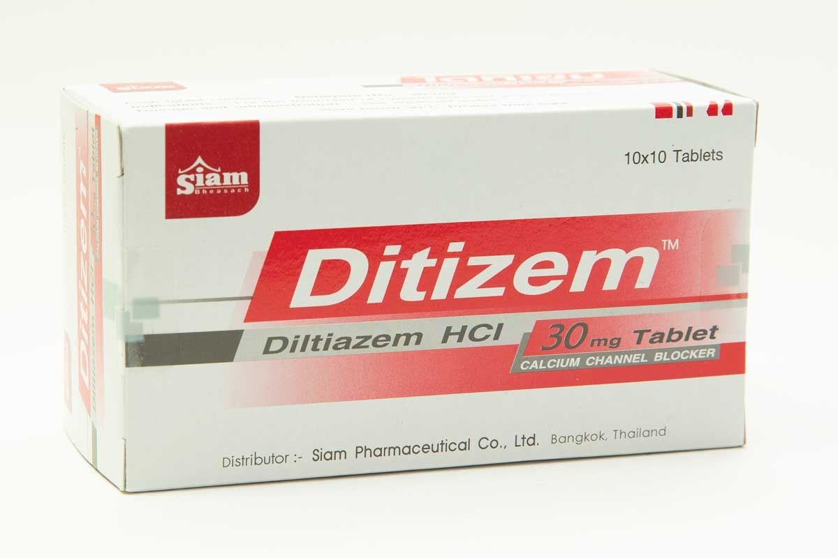 Ditizem 30mg tablet SIAM (Box/100s) - Buymed Thailand - ซื้อยาที่บายเมด ...