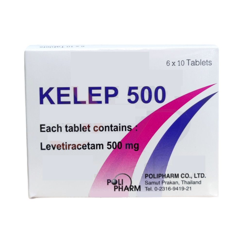 Kelep 500mg POLIPHARM (Box/60s) - Buymed Thailand - ซื้อยาที่บายเมดถูกกว่า