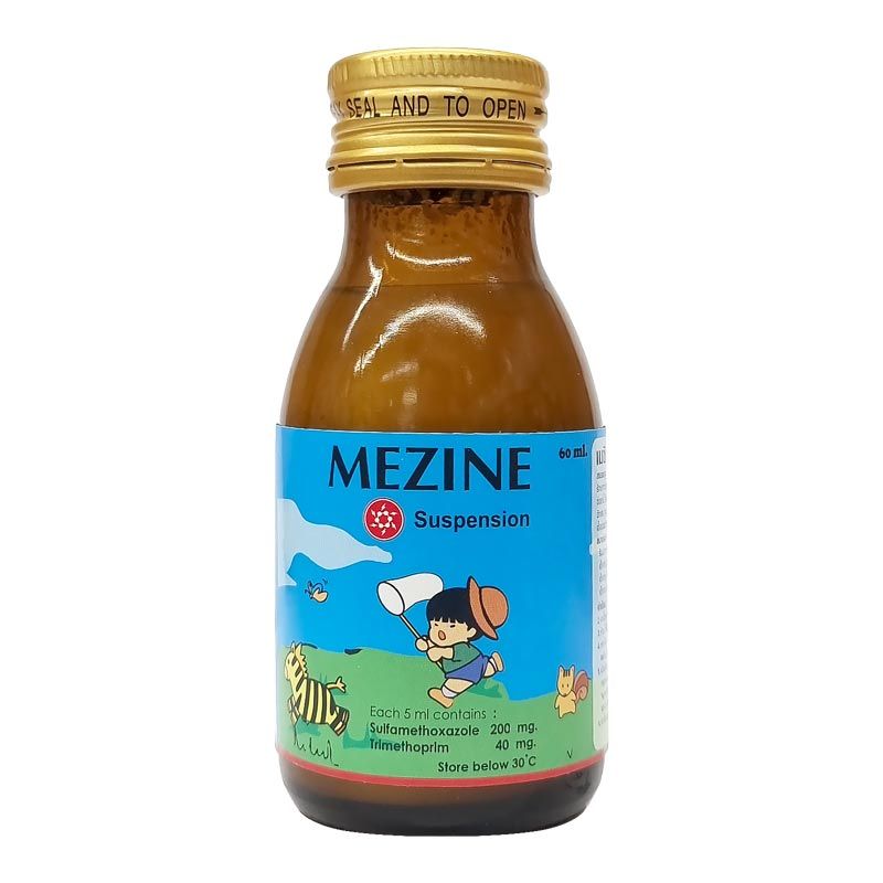 Mezine suspension (ขวดเปลือย) BURAPHA (Bottle/60ml) - Buymed Thailand ...