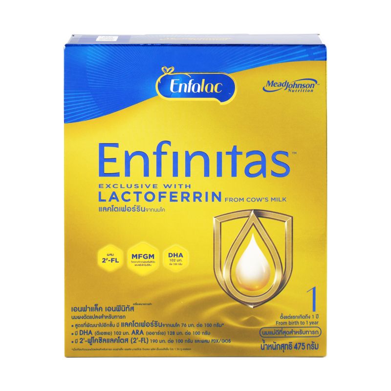 Enfalac Enfinitas Infant Formula สูตร1 (เด็กแรกเกิด-1ปี) MEAD JOHNSON ...