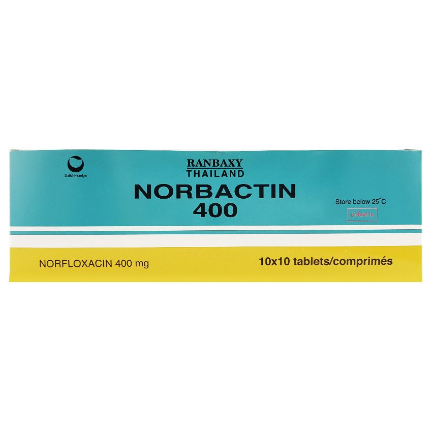 Norbactin 400mg RANBAXY (Box/100s) - Buymed Thailand - ซื้อยาที่บายเมด ...