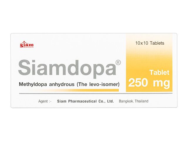 Siamdopa 250mg tablet SIAM (Box/100s) - Buymed Thailand - ซื้อยาที่บาย ...