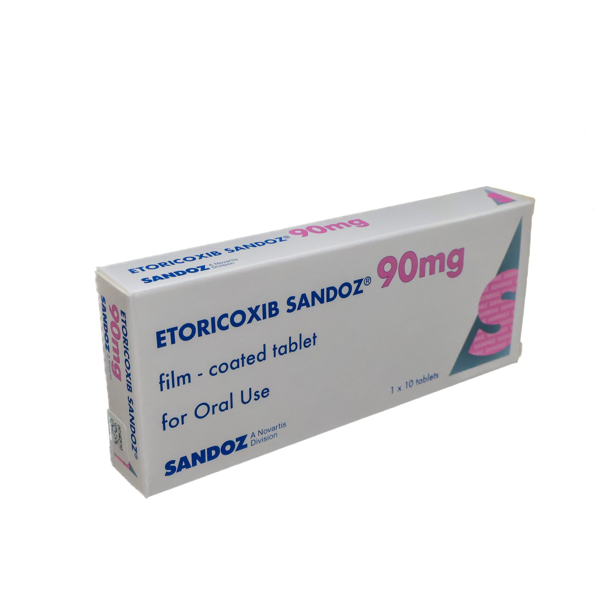 Etoricoxib 90mg SANDOZ (Box/10s) - Buymed Thailand - ซื้อยาที่บายเมดถูกกว่า