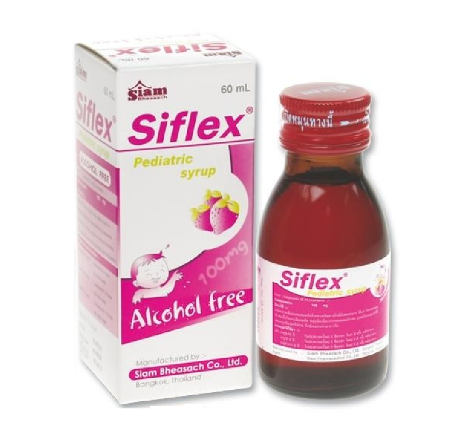Siflex pediatric syrup 100mg/5ml SIAM (Bottle/60ml) - Buymed Thailand ...