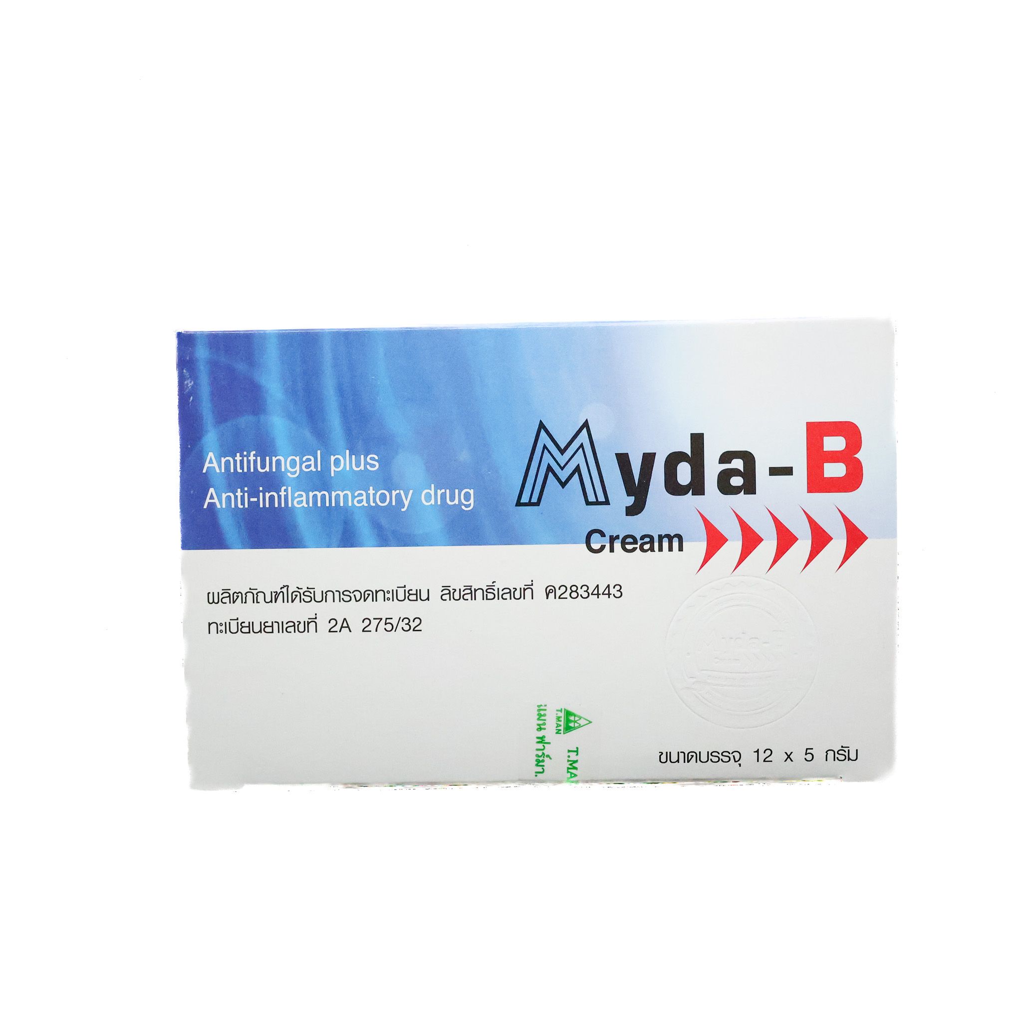 Myda-B cream T.MAN (Pack/12s/5g) - Buymed Thailand - ซื้อยาที่บายเมดถูกกว่า