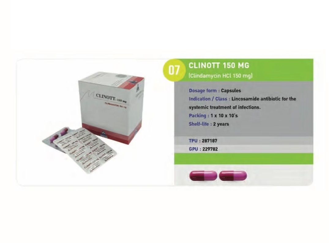 Clinott - 150mg MACROPHAR (Box/100s) - Buymed Thailand - ซื้อยาที่บายเม ...