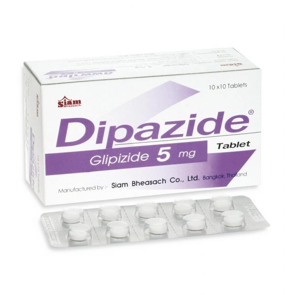 Dipazide 5mg tablet SIAM (Box/100s) - Buymed Thailand - ซื้อยาที่บายเมด ...